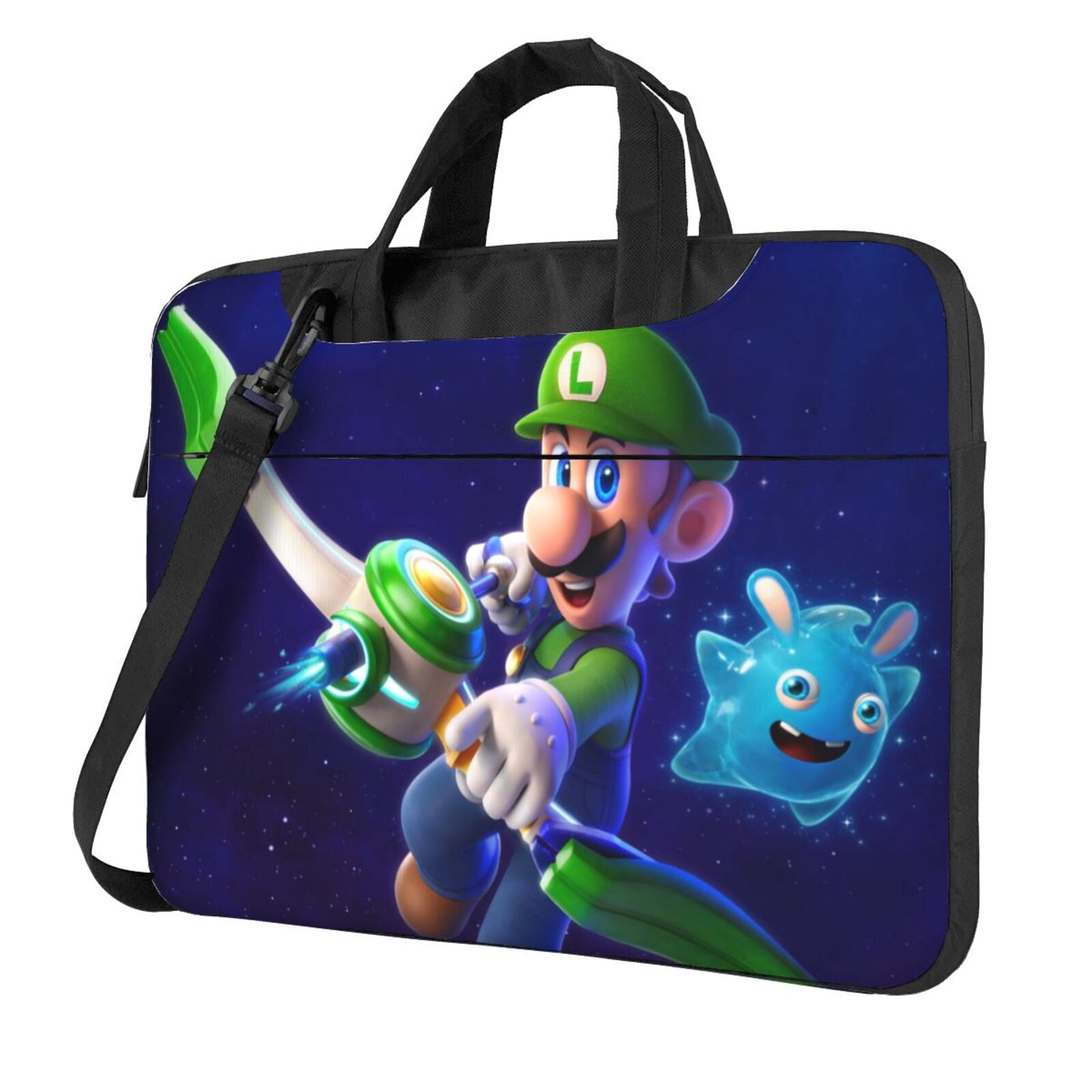 Luigi's Mansion Shot Laptop Bag Portable Shoulder Laptop Case Sleeve ...