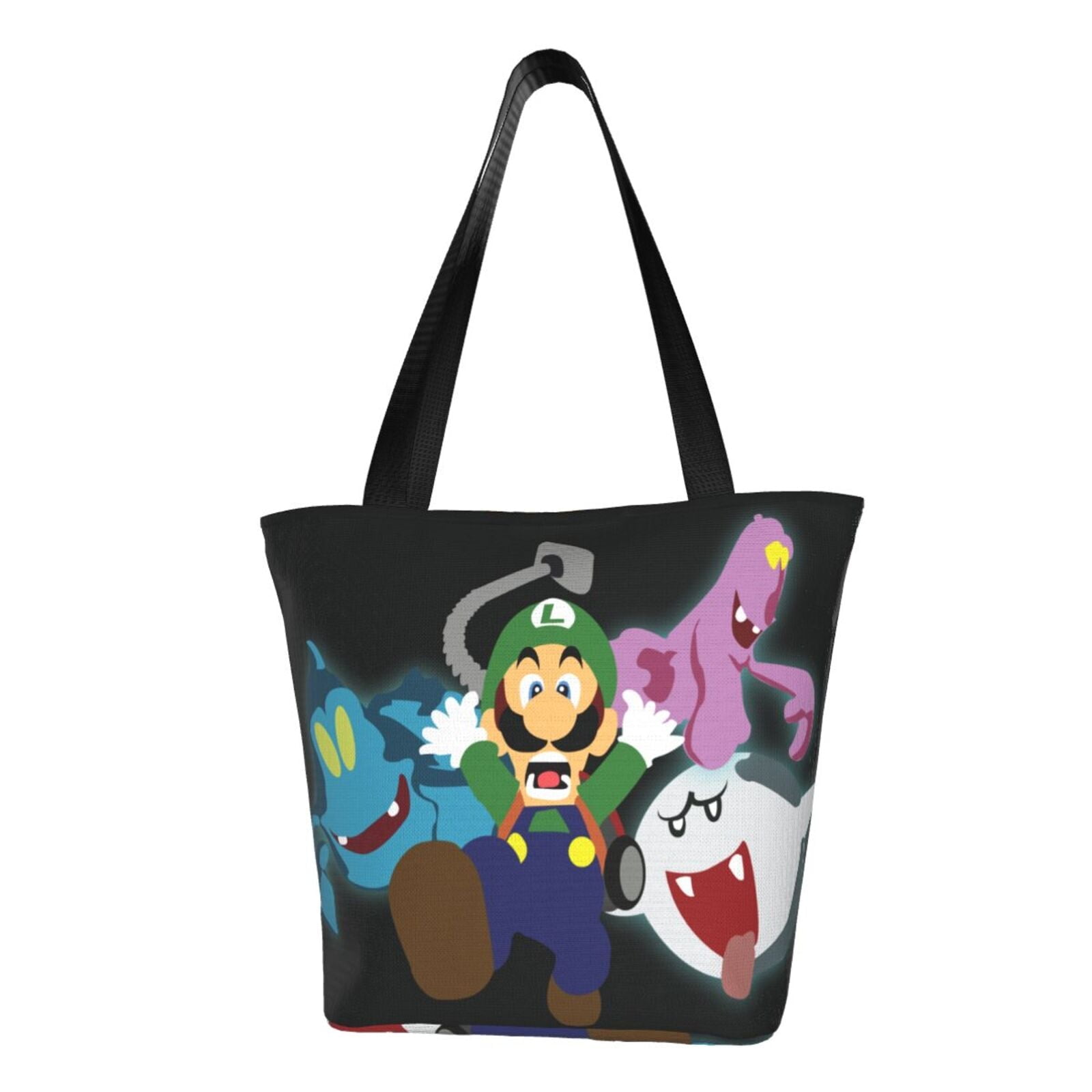 Luigi's Mansion Women's Tote Bag Large Capacity Shoulder Handbag For ...