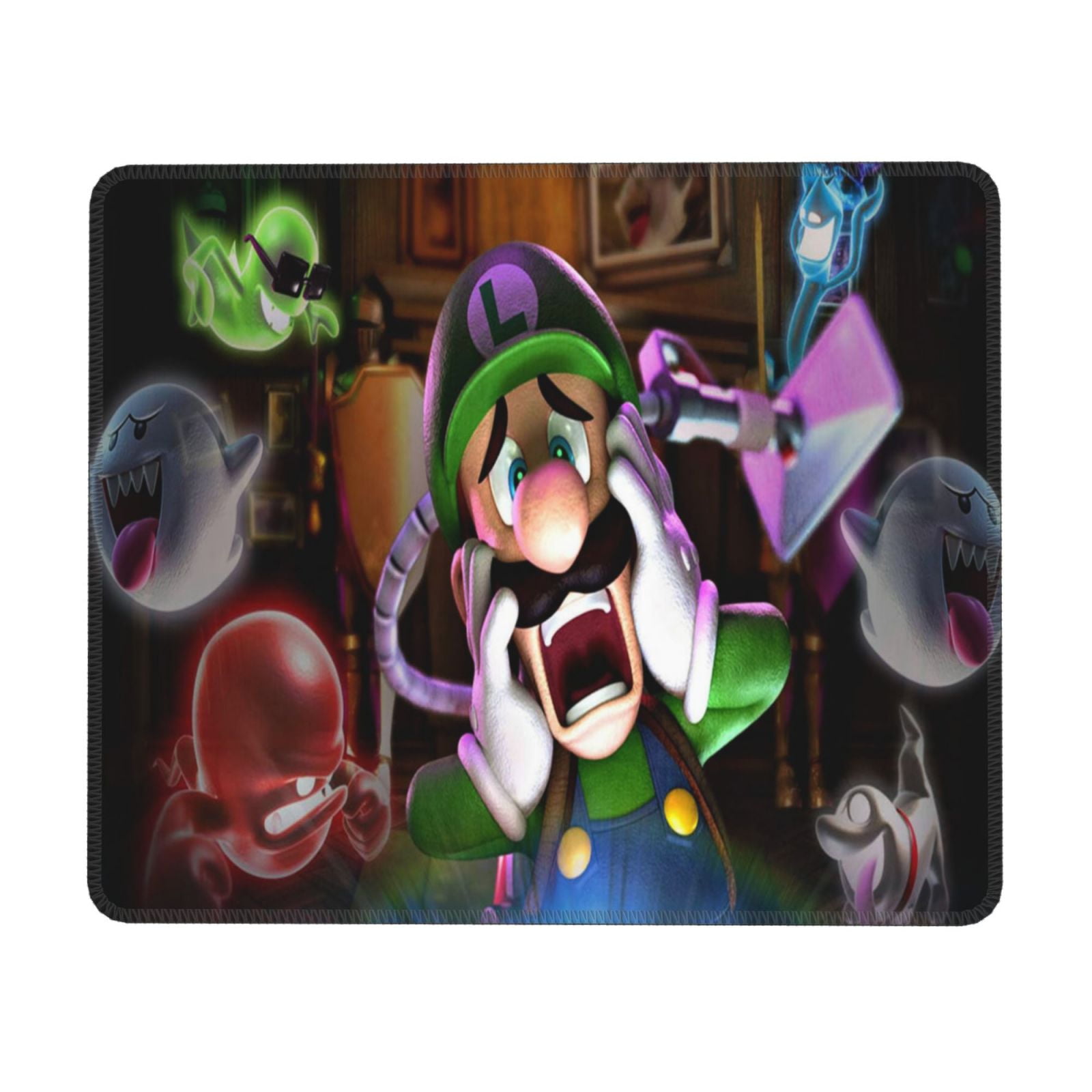 Luigui Mansion Graphic Mouse Pad, Waterproof Cartoon Gift Mouse Pad ...