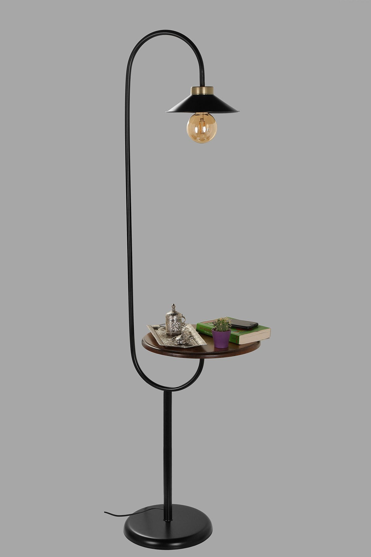 Luin-Toronto-Black-Floor Lamp - Walmart.com