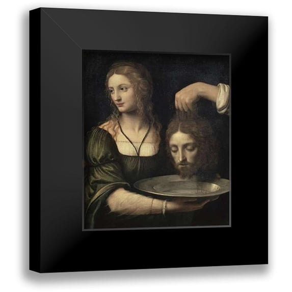 Luini, Bernardino 15x17 Black Modern Framed Museum Art Print Titled ...