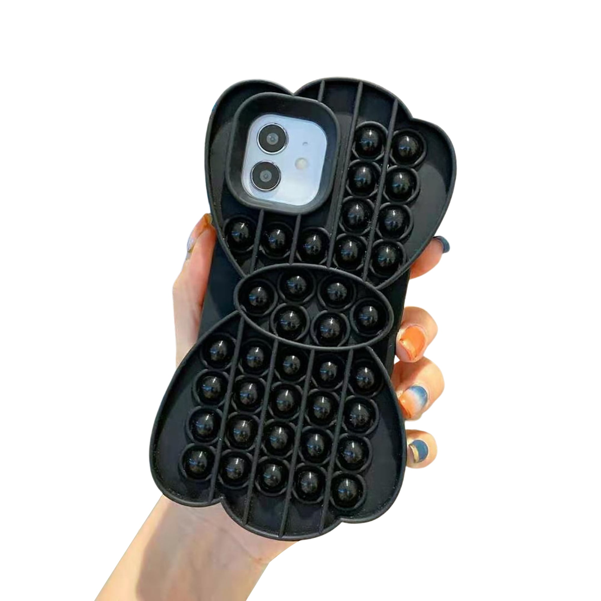 Luiryare Pop Fidget Toys Phone Case for iPhone 11, Push Pop Bubble ...