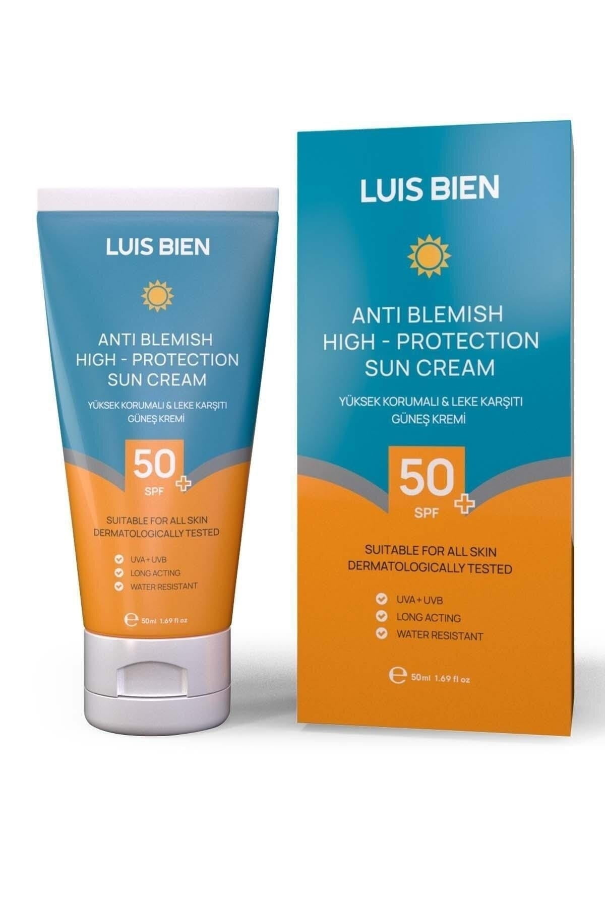Luis Bien Anti-Blemish SPF 50+ High Protection Moisturizing Sunscreen ...