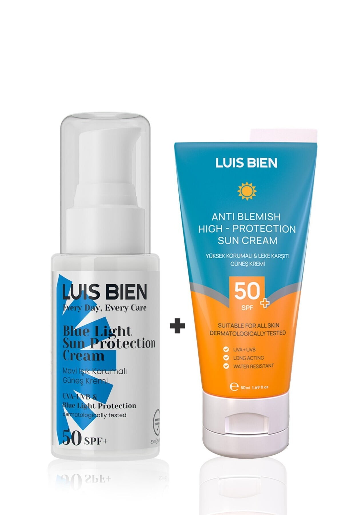 Luis Bien Anti-Blemish Spf50 & Blue Light Protection Sunscreen Spf 50 ...
