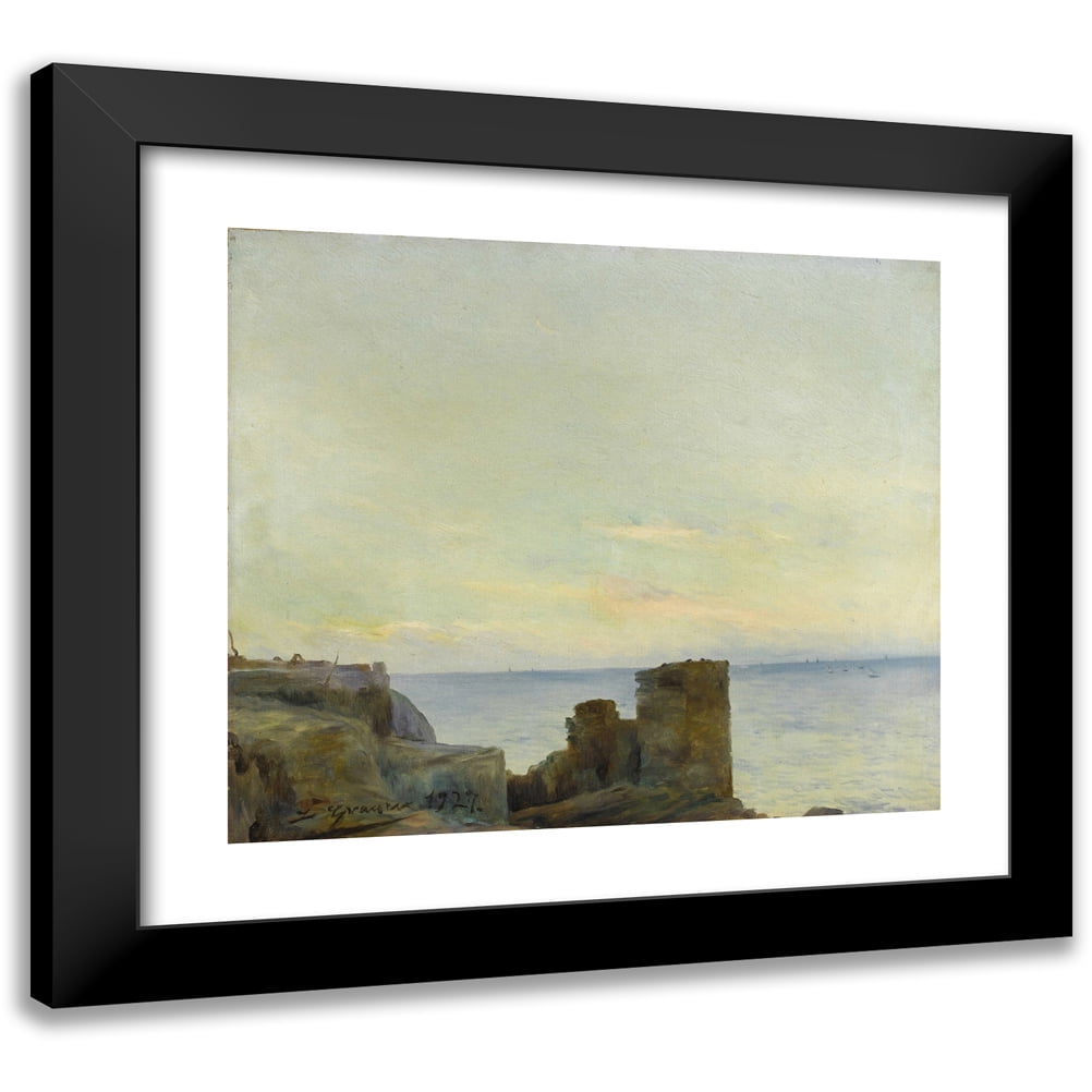 Luis Graner i Arrufi 14x12 Black Modern Framed Museum Art Print Titled ...
