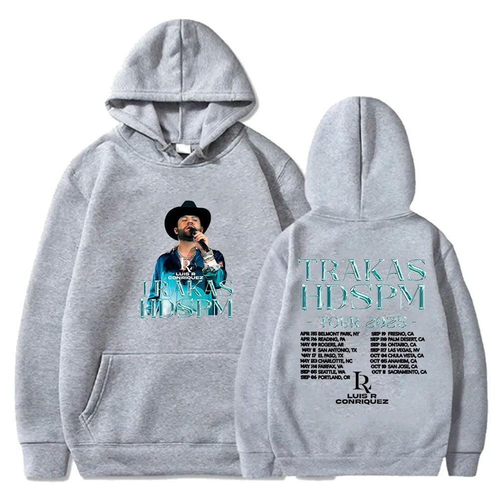 Luis R Conriquez Trakas HDSPM Tour Hoodies Cosplay Women Men Fashion ...