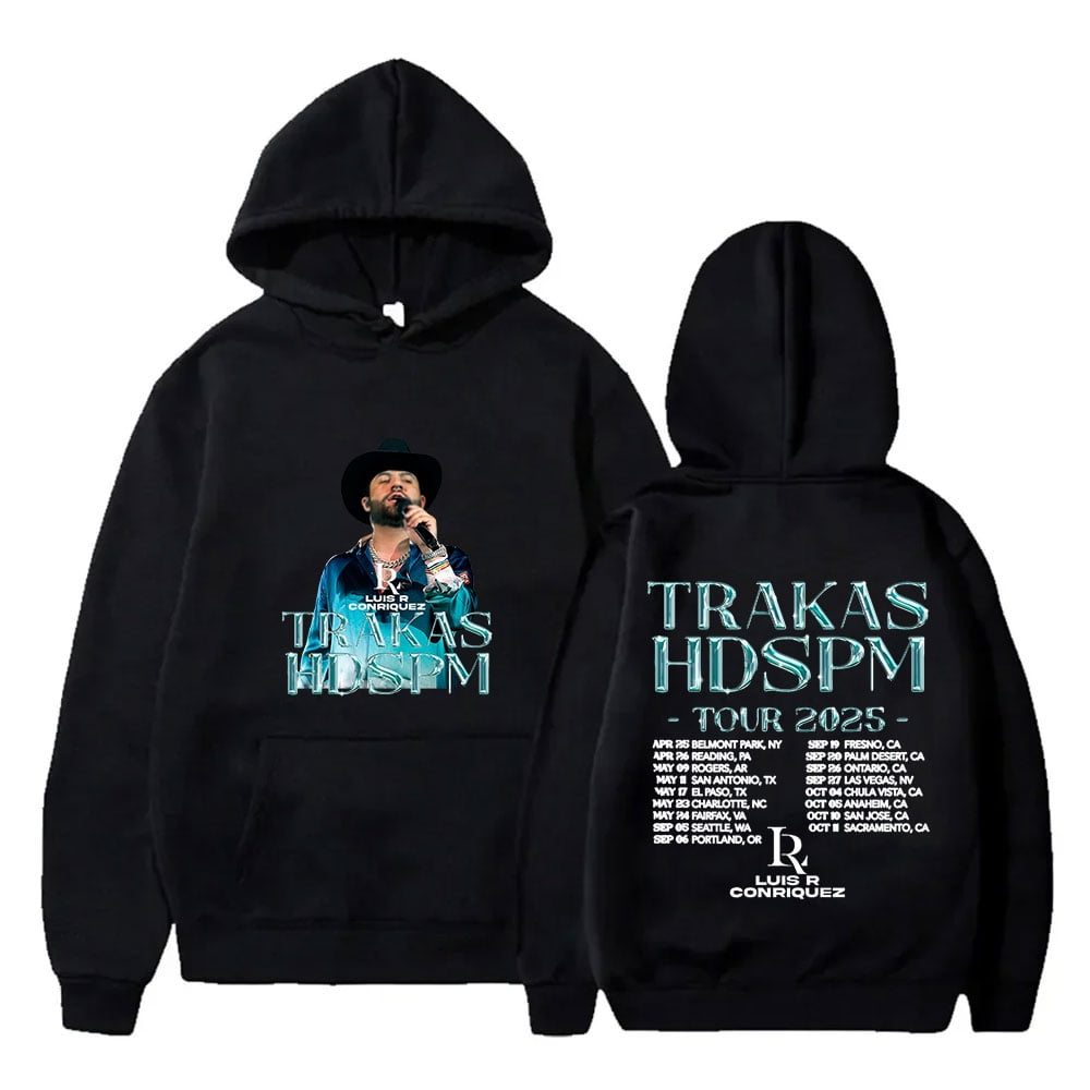 Luis R Conriquez Trakas HDSPM Tour Hoodies Cosplay Women Men Fashion ...