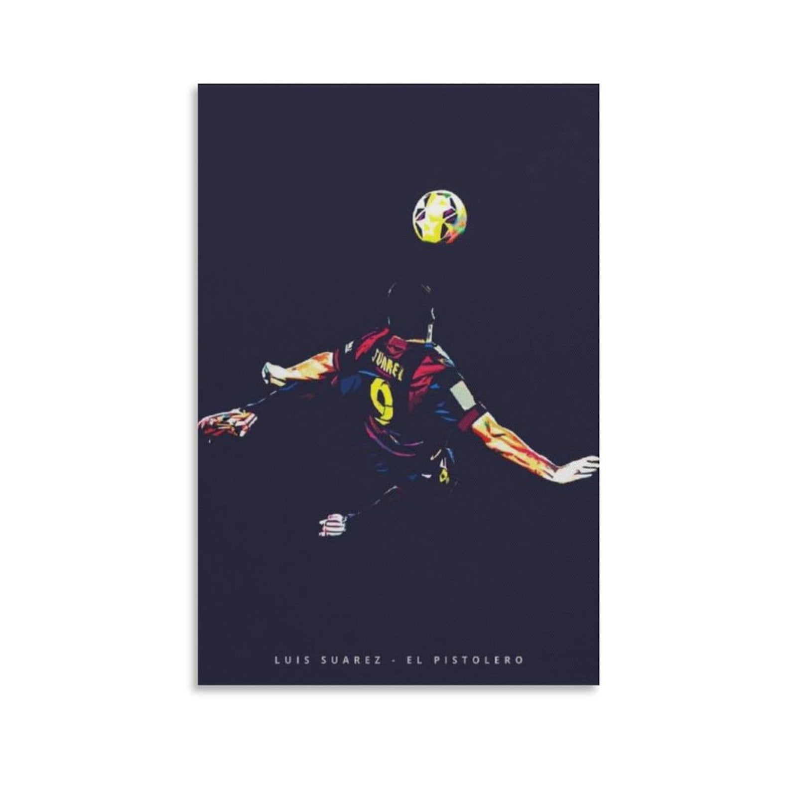 Luis Suarez Poster Canvas Poster Canvas Poster Wall Art Picture Prints ...