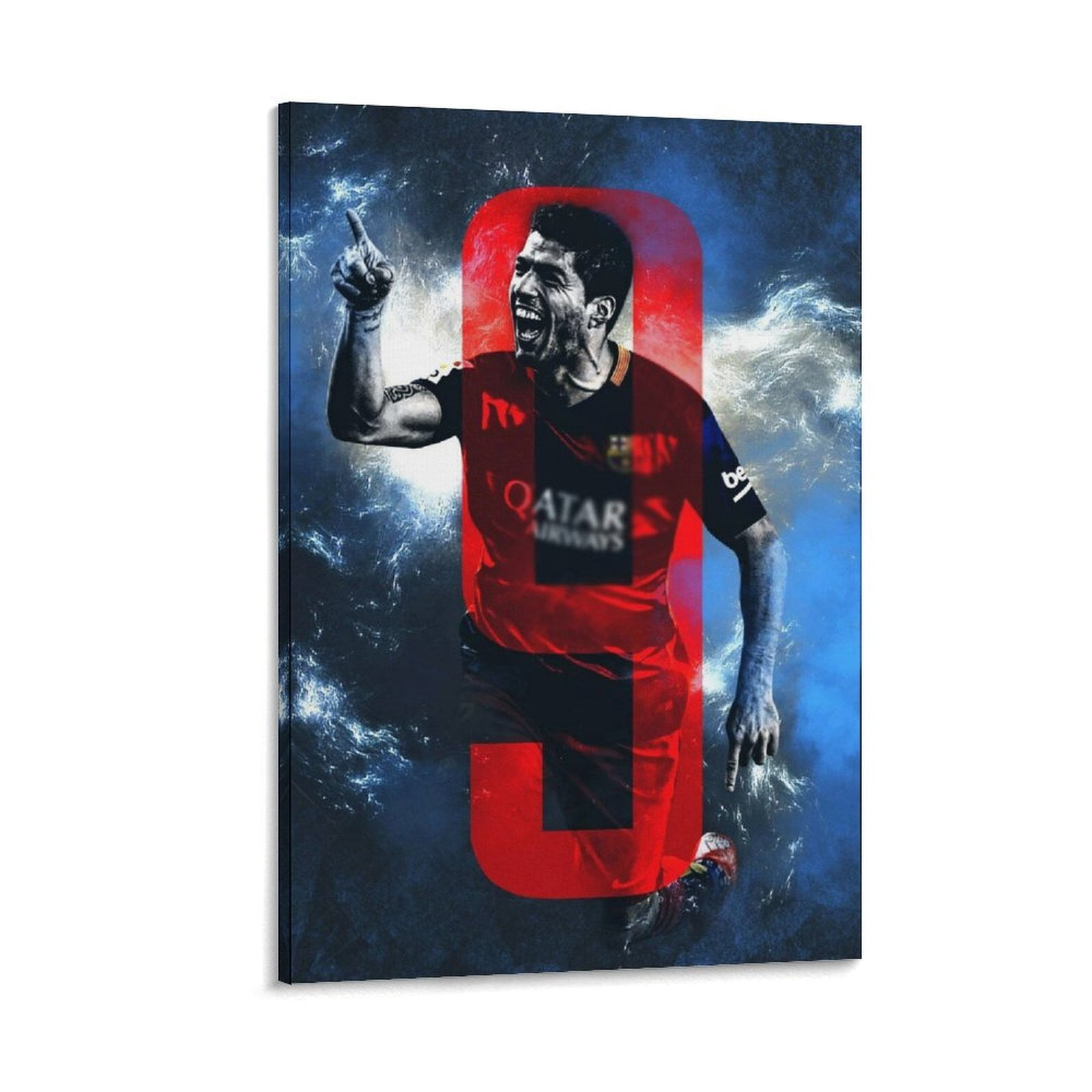 Luis Suarez Poster Sports Room Aesthetic Poster Print Art Wall Painting ...