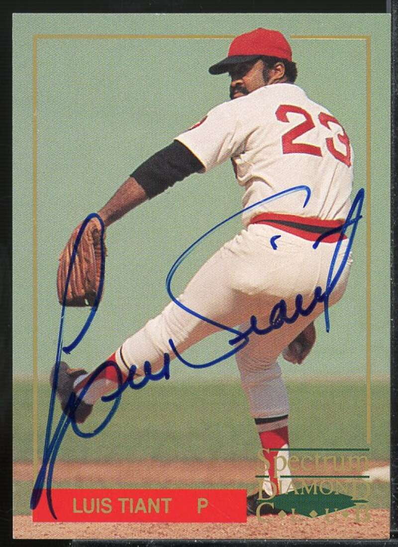 Luis Tiant Card 1993 Spectrum Diamond Club #5 - Walmart.com