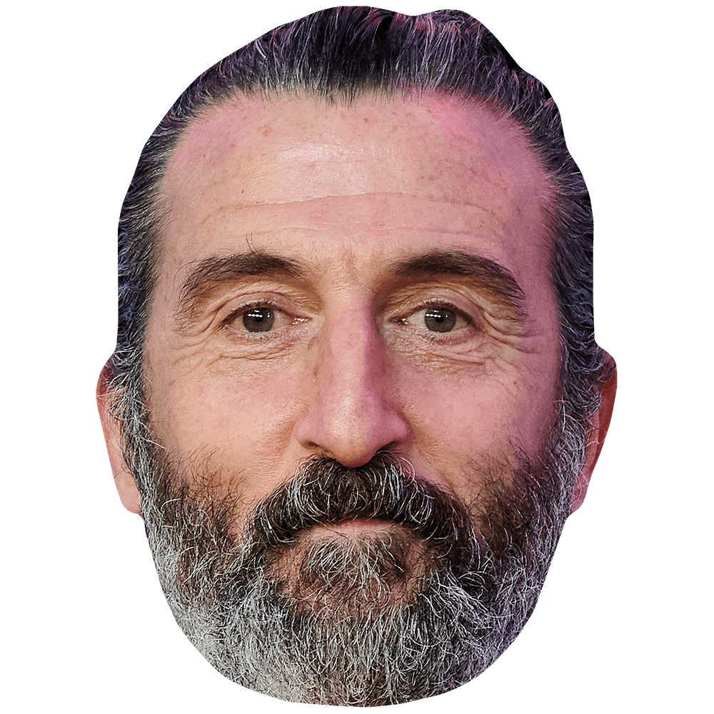 Luis Zahera (Beard) Big Head. Larger than life mask. - Walmart.com