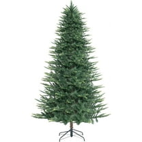 Belen 9ft Pencil Christmas Tree Prelit pre-decorated with Pine Cones ...