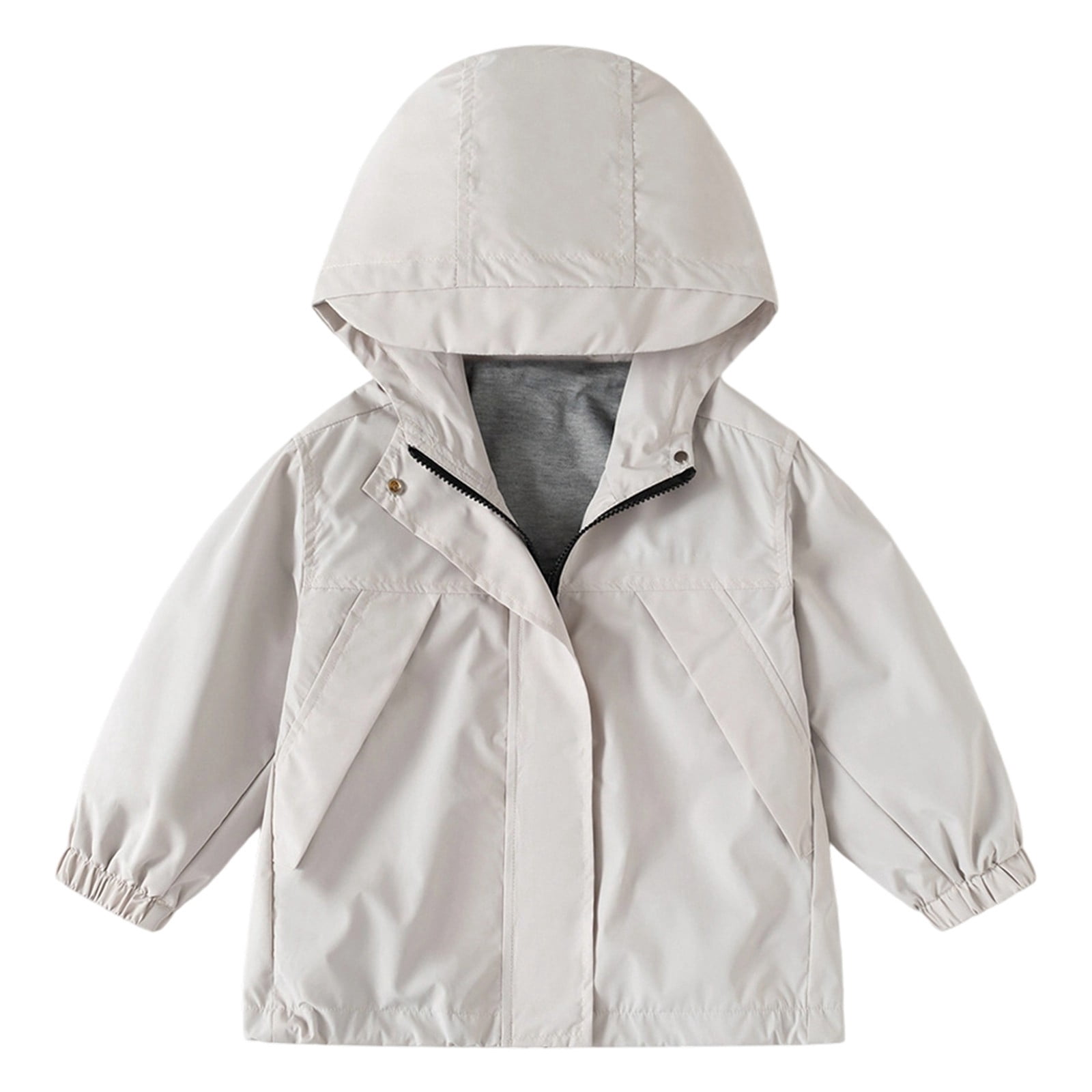 Lujianch Boys Windbreaker Jacket For Kids Lightweight Hooded Zipper ...