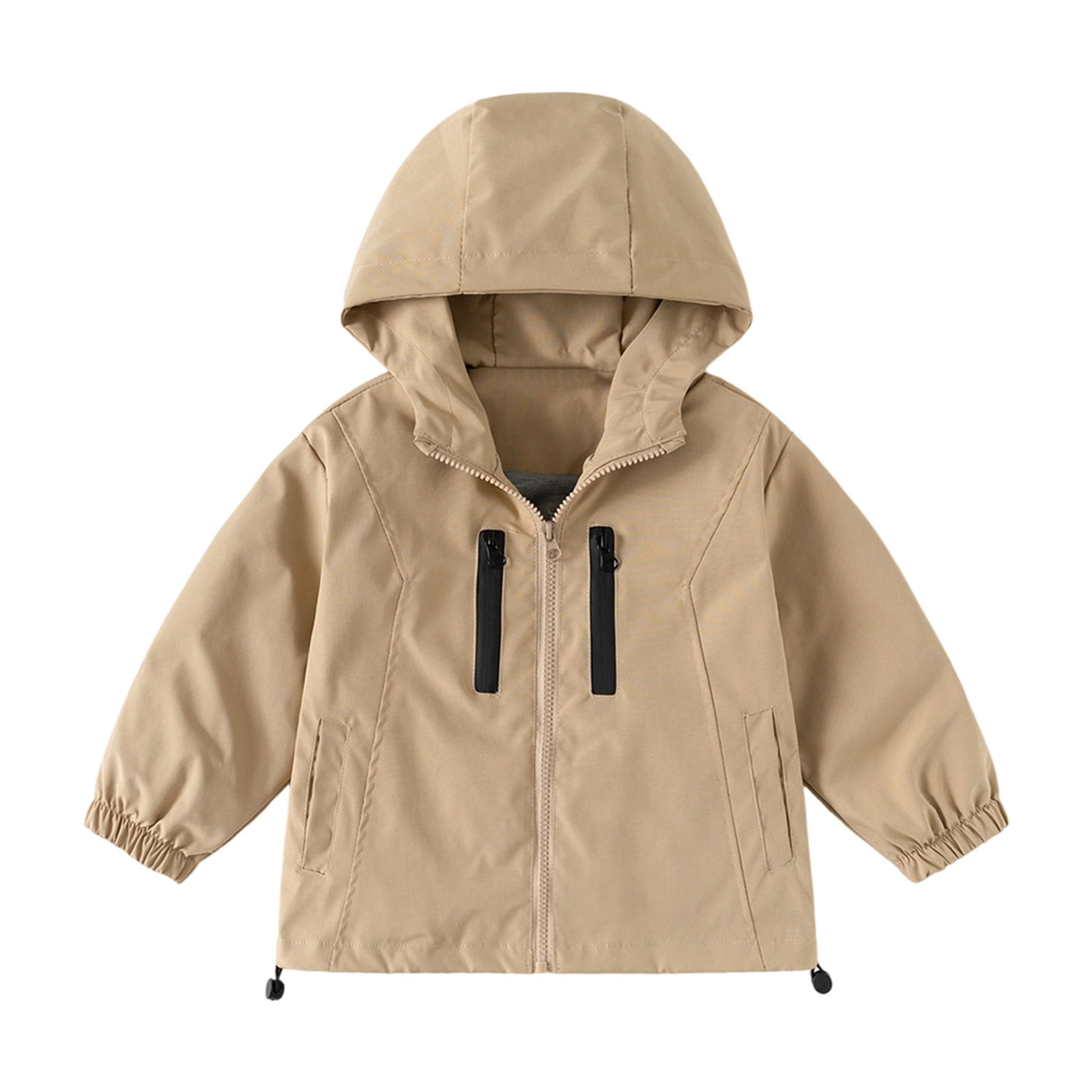 Lujianch Boys Windbreaker Jacket For Kids Lightweight Hooded Zipper ...