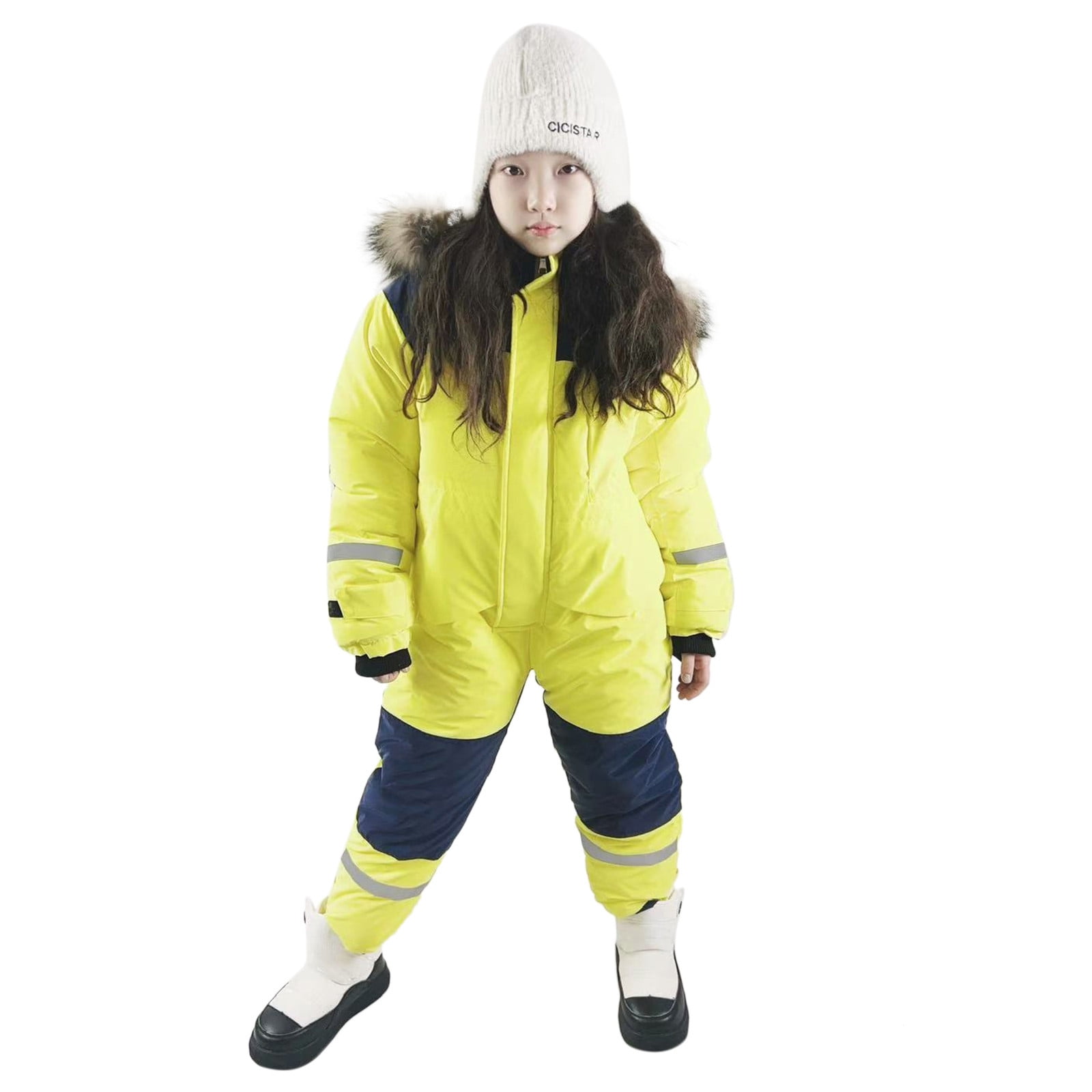 Lujianch Snowsuit Children's Boys Ski Suit Thermal Ski Overall Winter Warm Snow Overall ...
