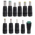 LujingZ 11 - Pcs Universal DC Adapter Plug Kit - 5.5 x 2.1 mm Base, for ...