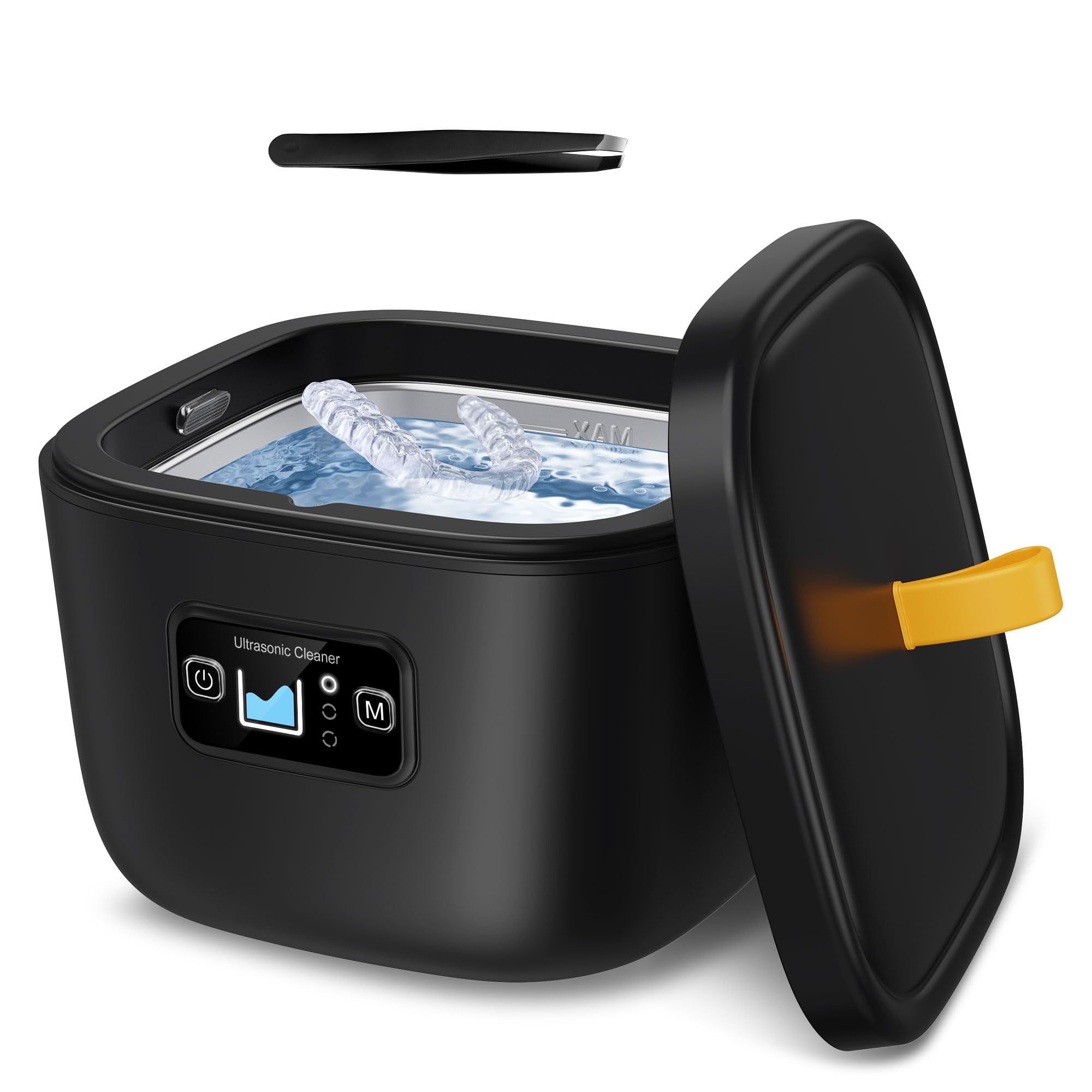 LukToMao Ultrasonic Retainer Cleaner YPF5 for Invisalign, Denture ...