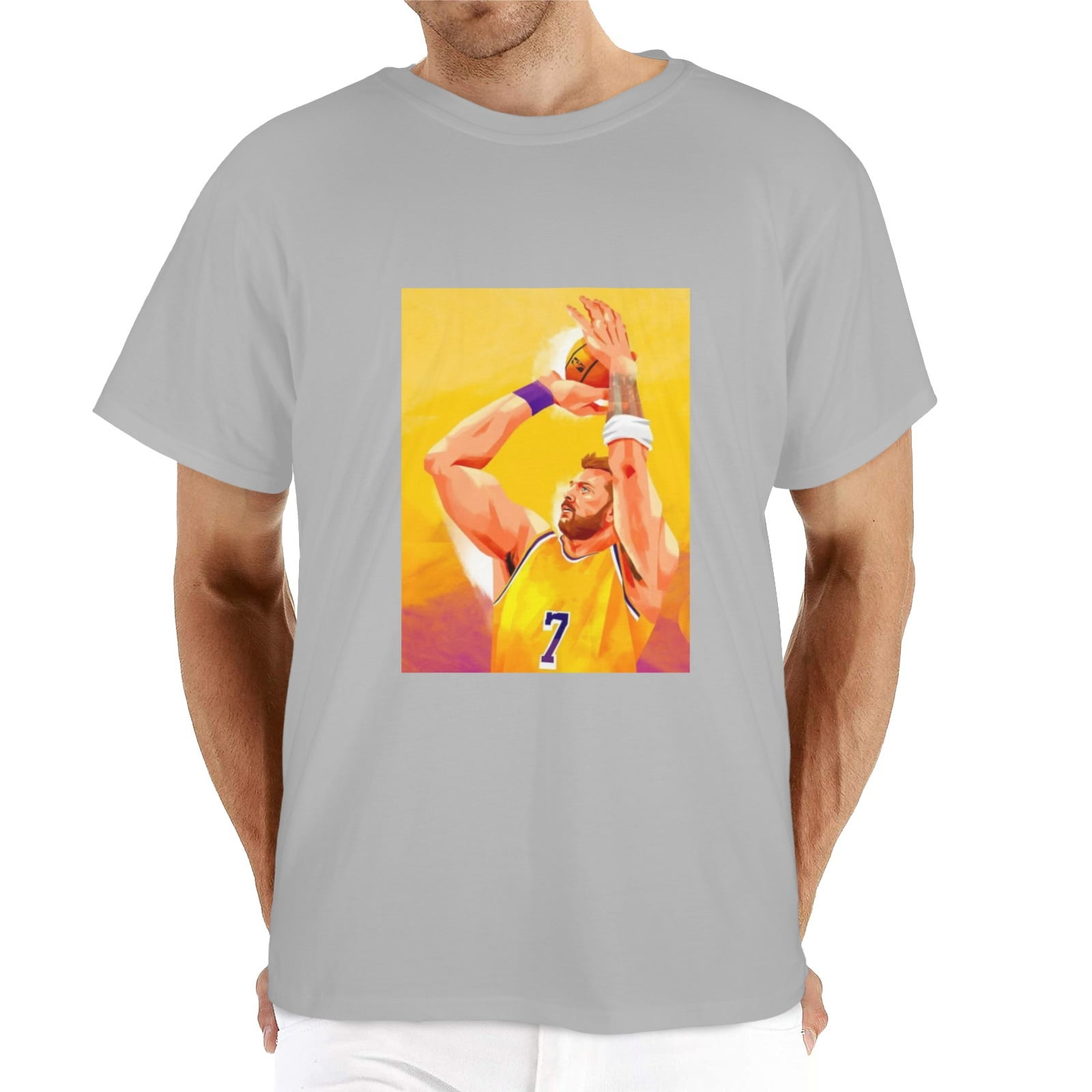 Luka Dončić Men's Heavy Cotton T-Shirt – Daily Wear, Travel & Gym ...
