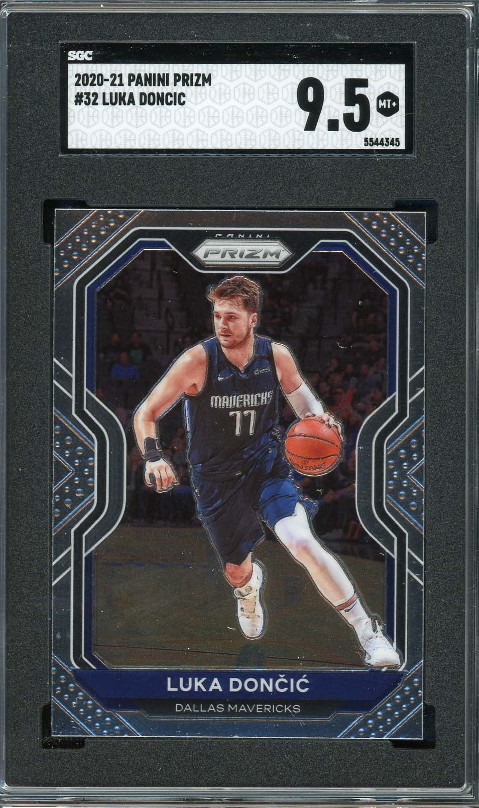 Luka Doncic 2020-21 Panini Prizm Basketball Card #32 Graded SGC 9.5 ...
