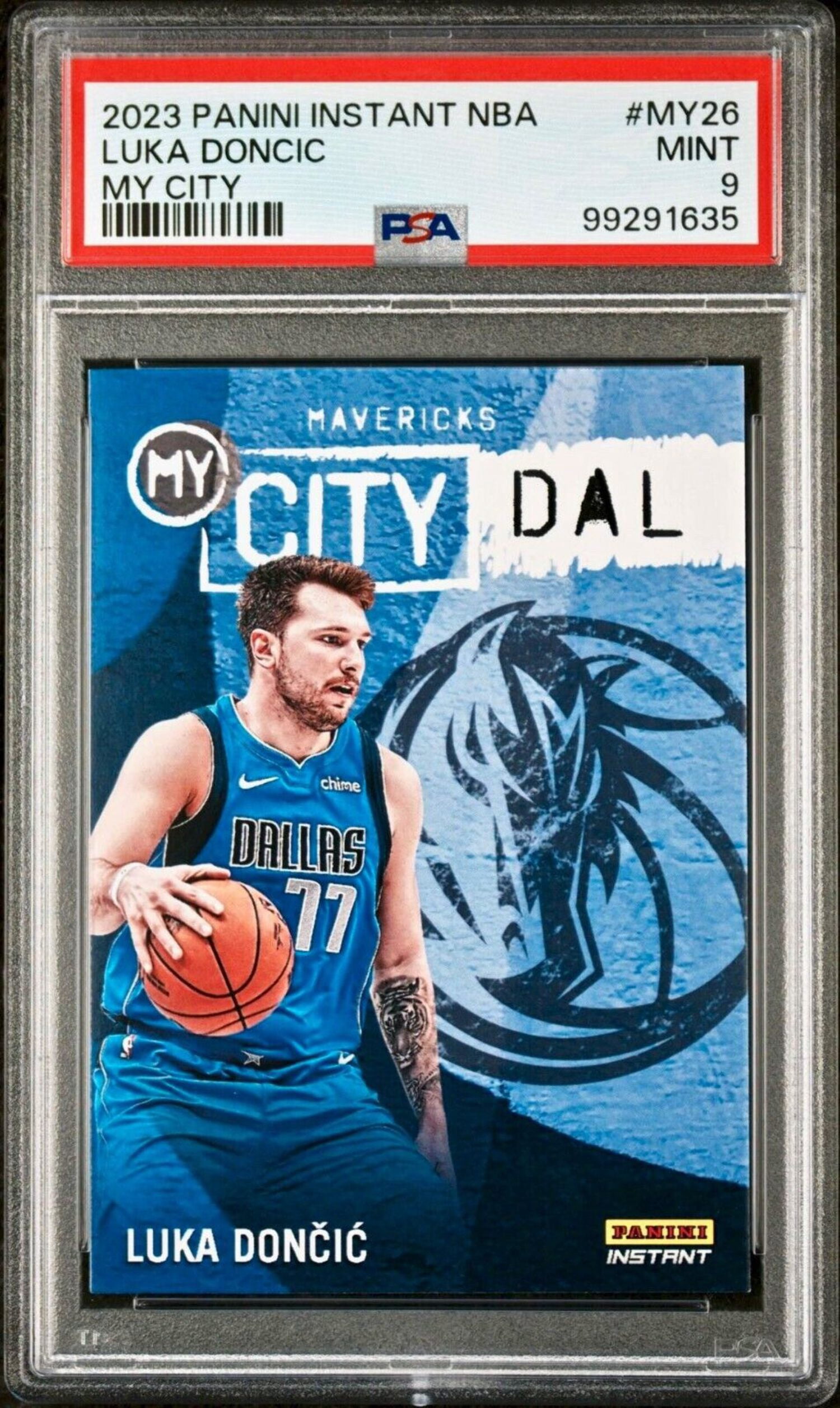Luka Doncic 2023 Panini MyCity NBA #MY-26 Basketball Card PSA 9 Mint ...