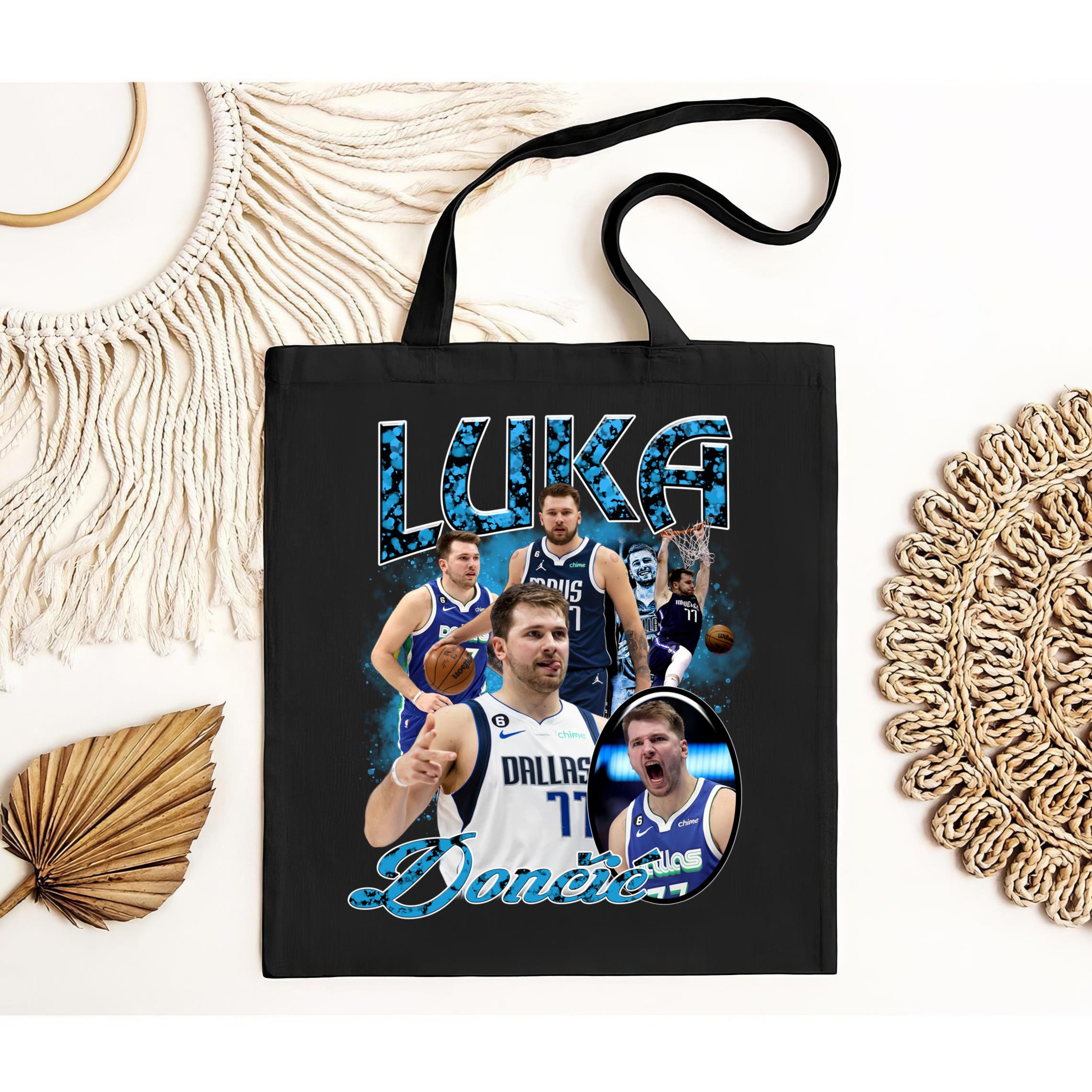 Luka Doncic Basketball Bag, Classic 90s Graphic , , Vintage Bootleg ...