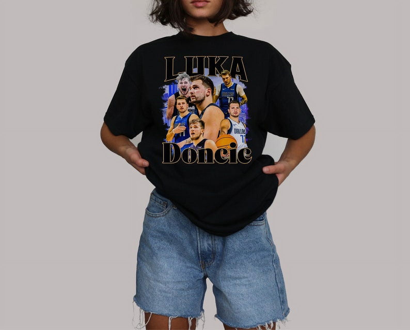 Luka Doncic Nba Basketball Shirt, 90s Luka Doncic Graphic Tee, Luka Doncic T-Shirt, Luka Doncic ...