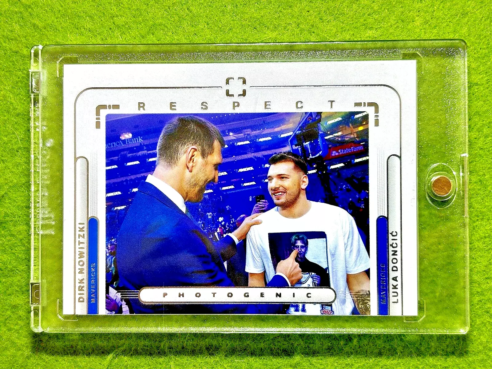 Luka Doncic PHOTOGENIC Dirk Nowitzki MAVERICKS SP 2022 Panini ...