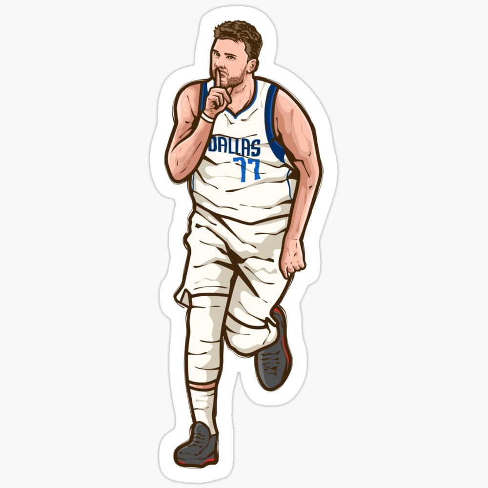 Luka Doncic Silencer Sticker Phone Decal Water Bottle Stickers Car ...