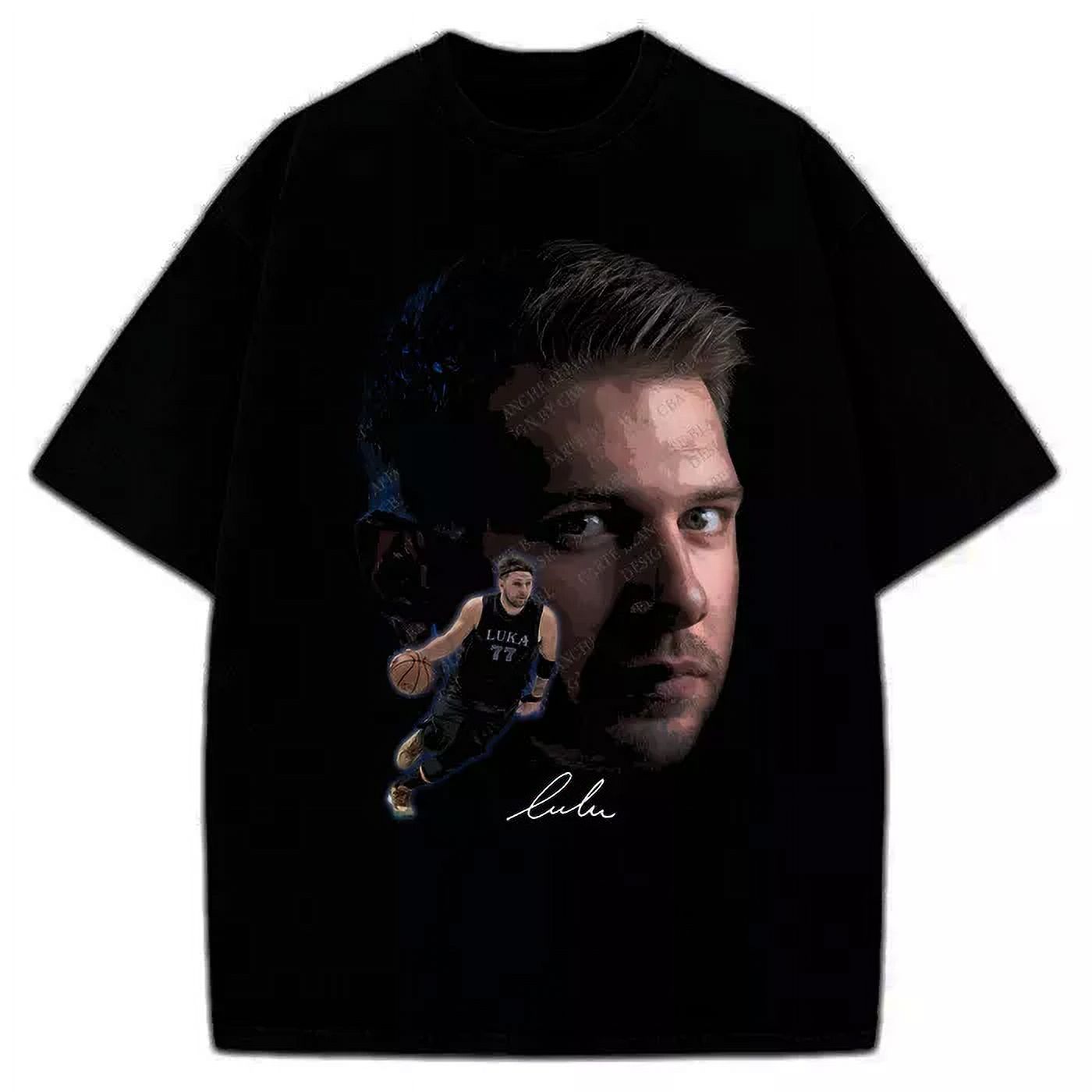 Luka Doncic T-shirt Dallas Basketball Custom Design Graphic T-shirt For Dallas - Walmart.com