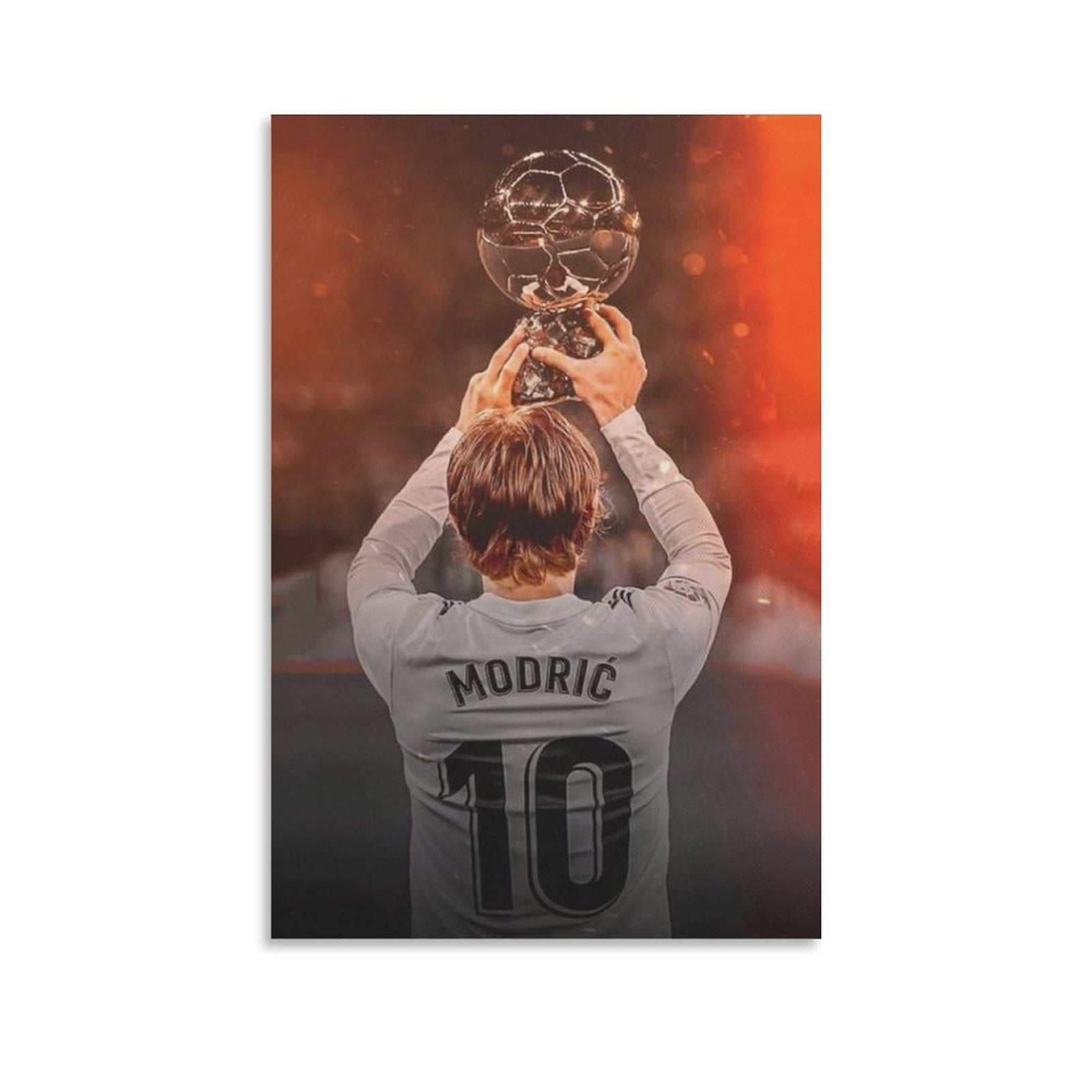Luka Modric Canvas Poster Canvas Art Poster and Wall Art Picture Print ...