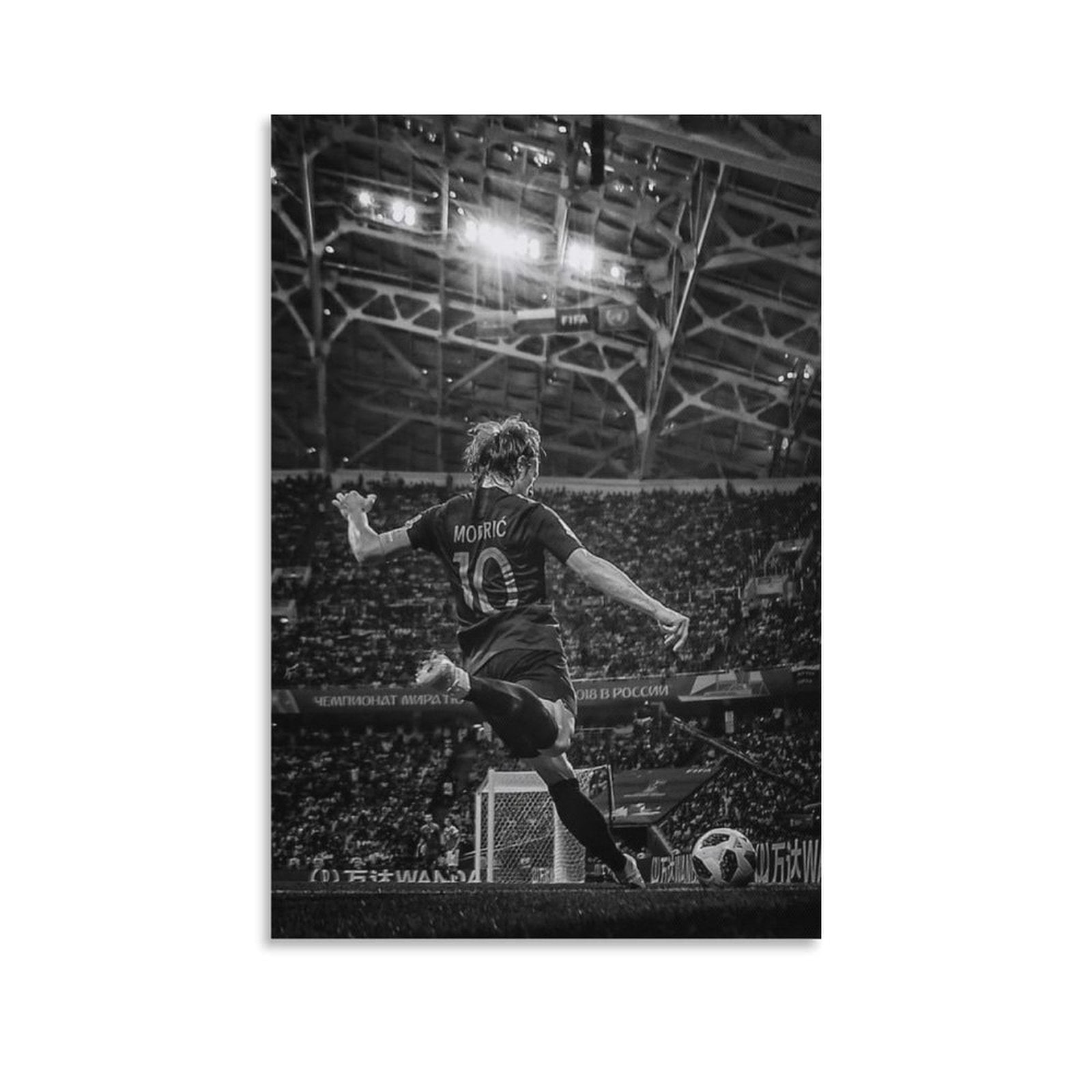 Luka Modric Canvas Poster Print Photo Art Painting Canvas Poster Home ...