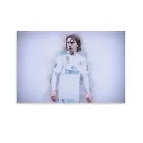 Luka Modric Croatian Footballer Canvas Painting Wall Art Home Decor ...