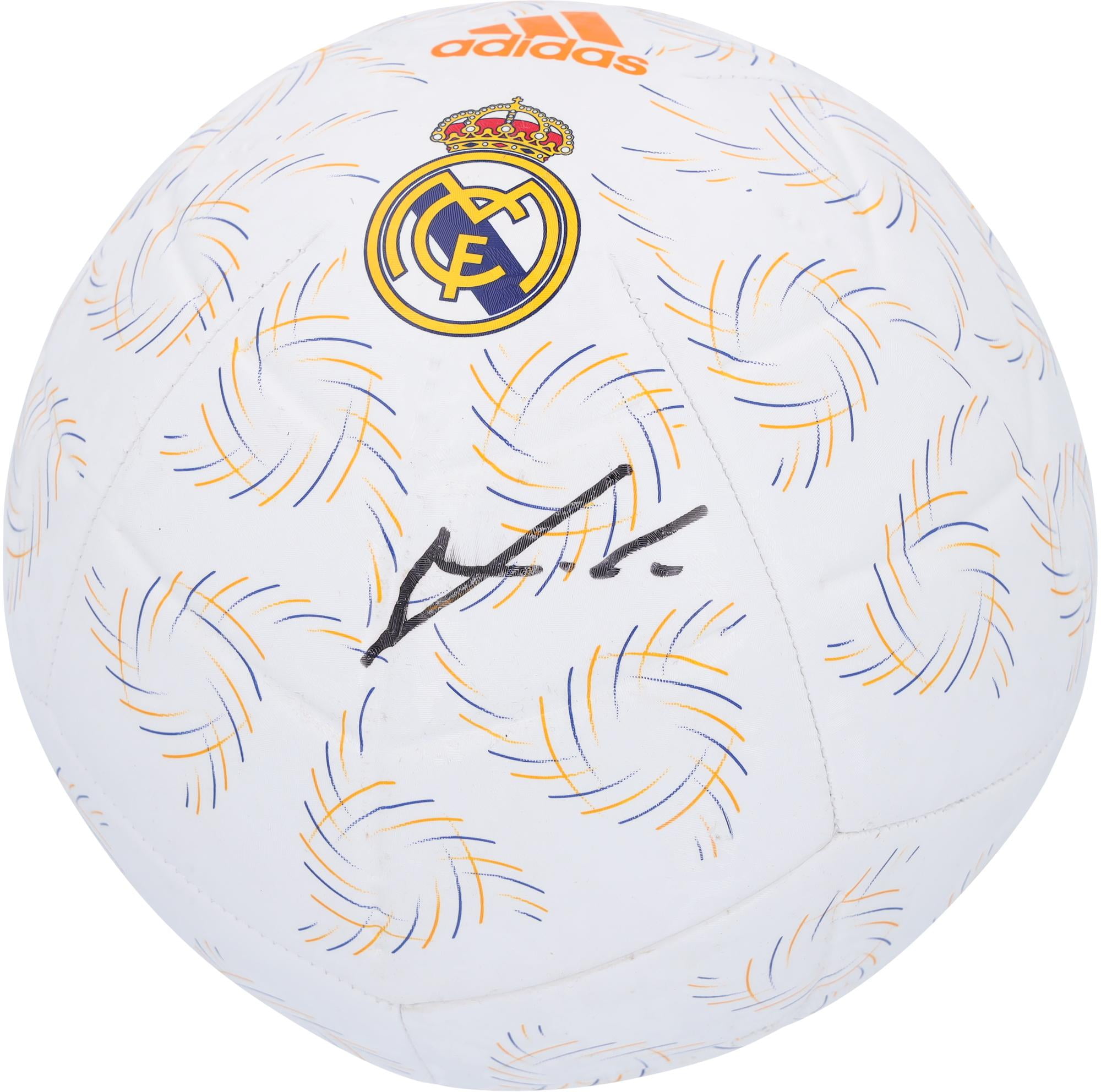 Luka Modric Real Madrid Autographed White Adidas Soccer Ball - Fanatics ...