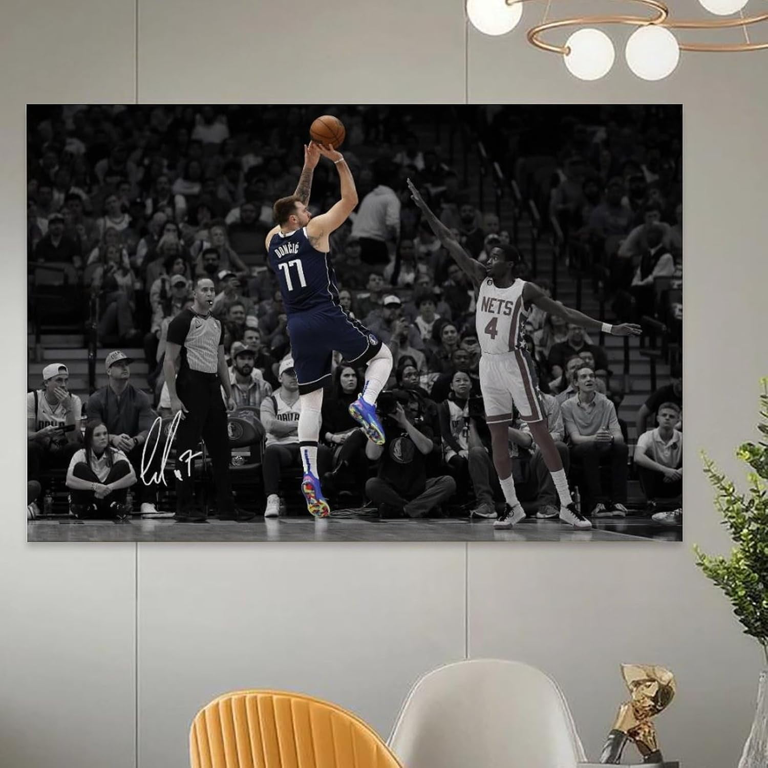 Luka Poster Doncic Poster Basketball Star Wall Art Poster Dunk Poster ...