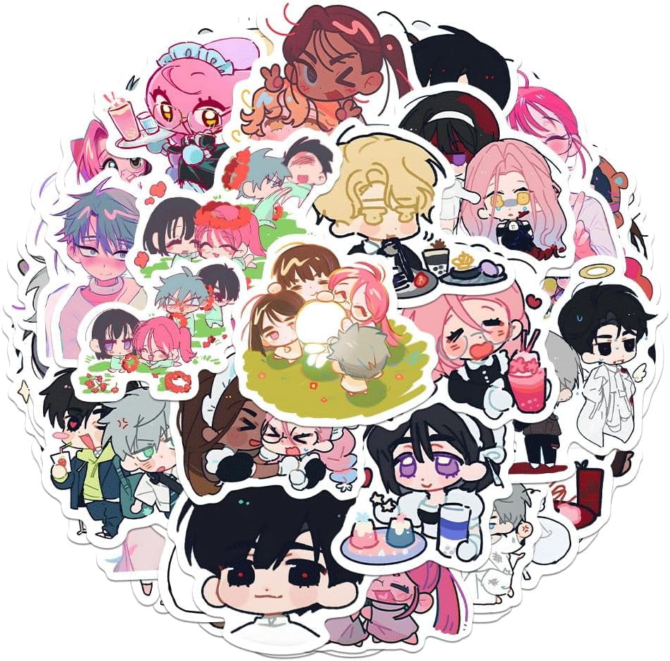 Luka Stickers 160pcs Alien Stage Water Cup Stickers Mizi SUA Ivan Till ...