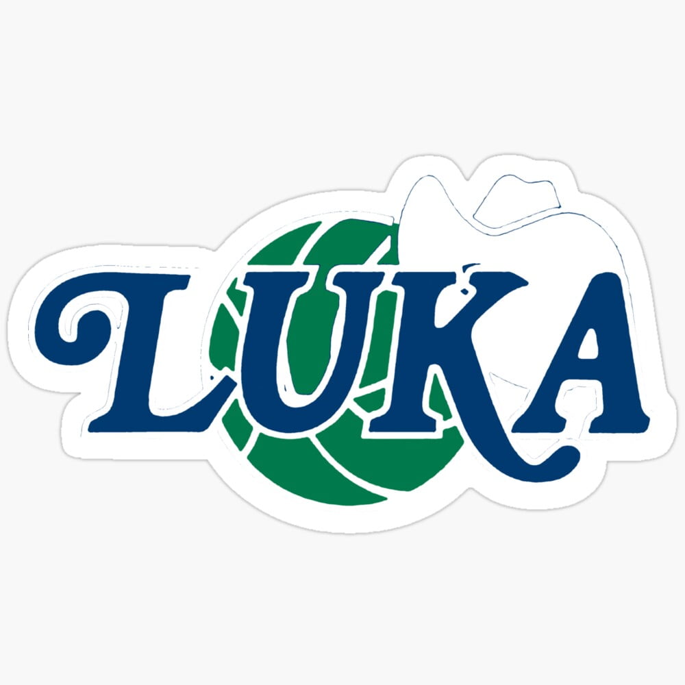 Luka Vintage Shirt And Sticker Sticker Baseball Sticker, Football ...