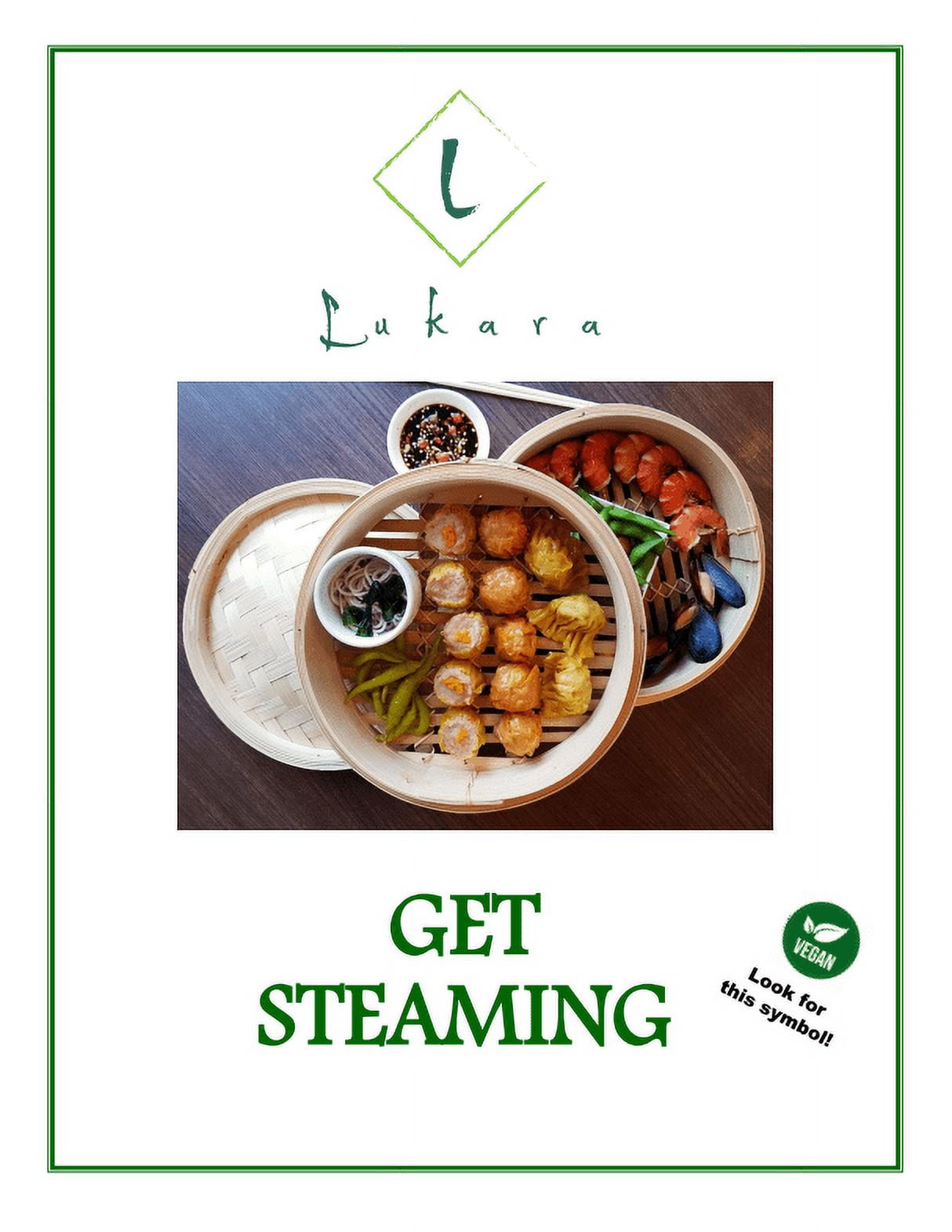 Lukara Cookbook, Steamer Recipe Book as a Housewarming Gift - Walmart.com