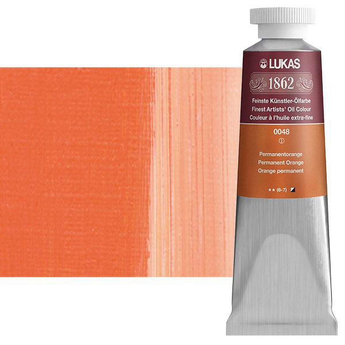 Lukas 1862 Professional Artist Oil Paint - Fast-Drying, Non-Yellowing ...