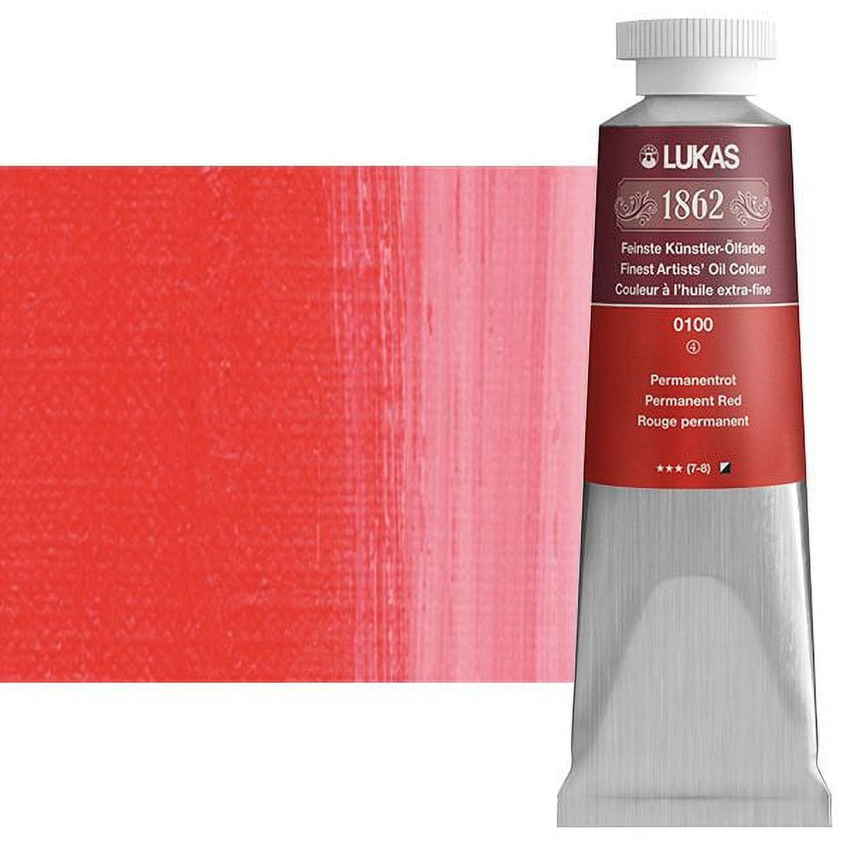 Lukas 1862 Professional Artist Oil Paint - Fast-Drying, Non-Yellowing ...
