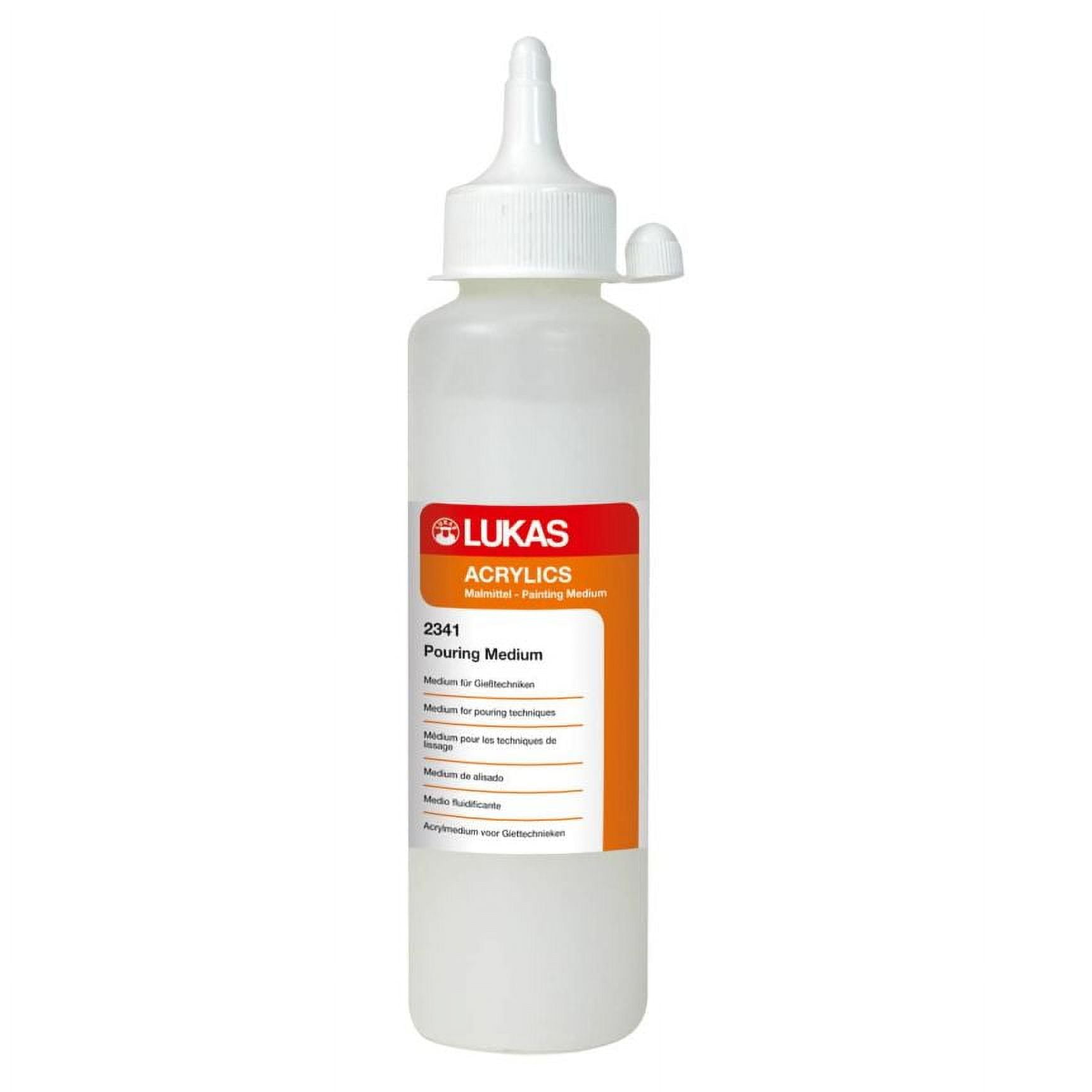 Lukas Acrylic Pouring Medium, 250ml Bottle - Walmart.com