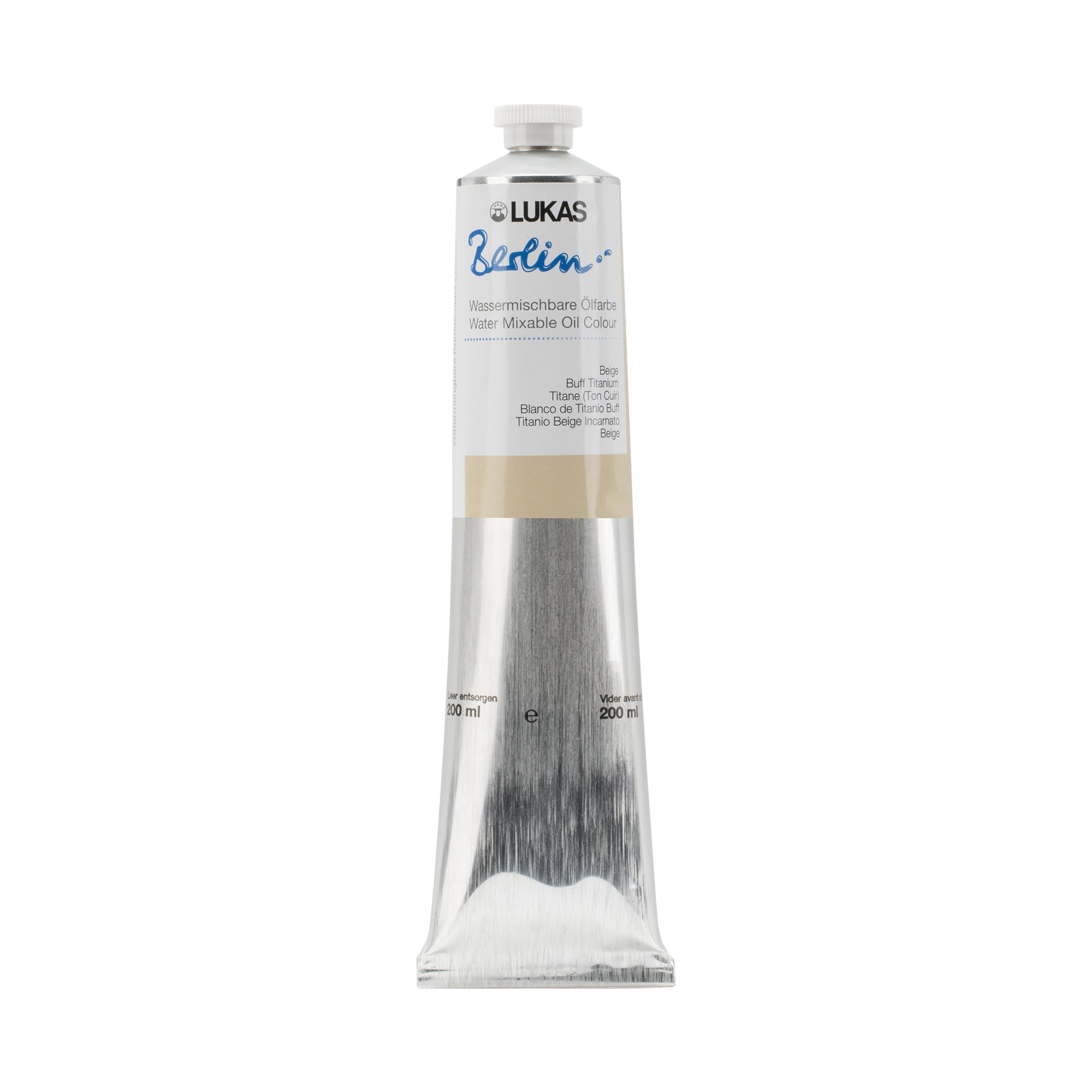 Lukas Berlin Artist Water Mixable Oil Paint Colors, Solvent Free ...