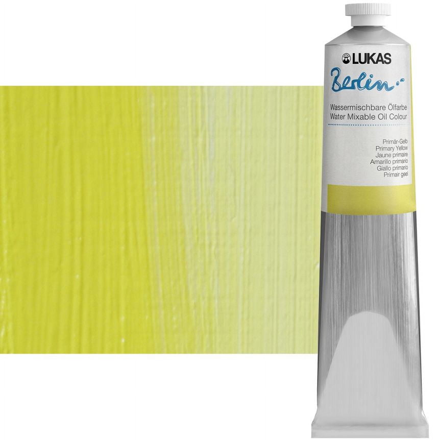 Lukas Berlin Artist Water Mixable Oil Paint Colors, Solvent Free ...