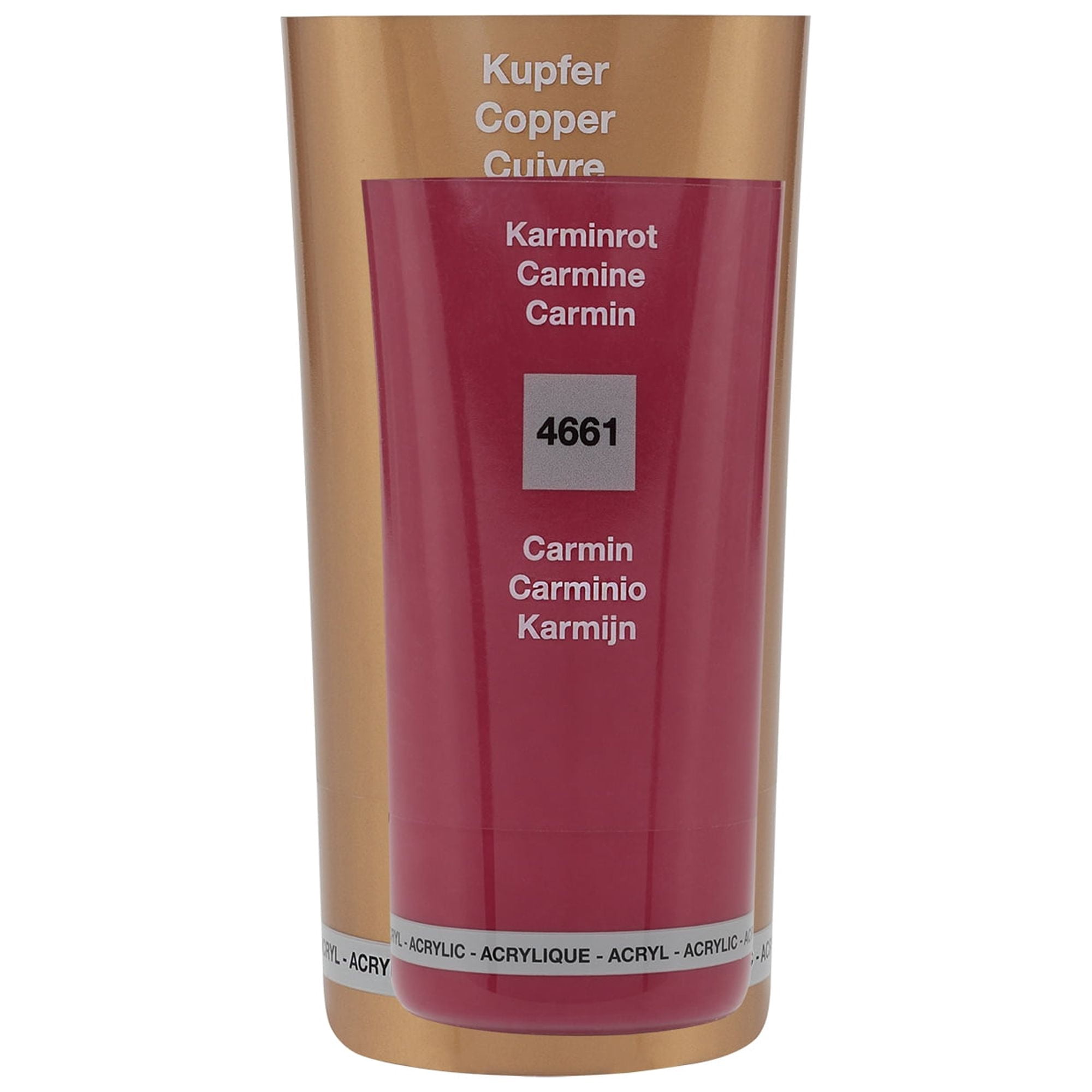 Lukas CRYL Studio Artist Acrylic Paint, Metallic Copper, 125 ml Tube ...
