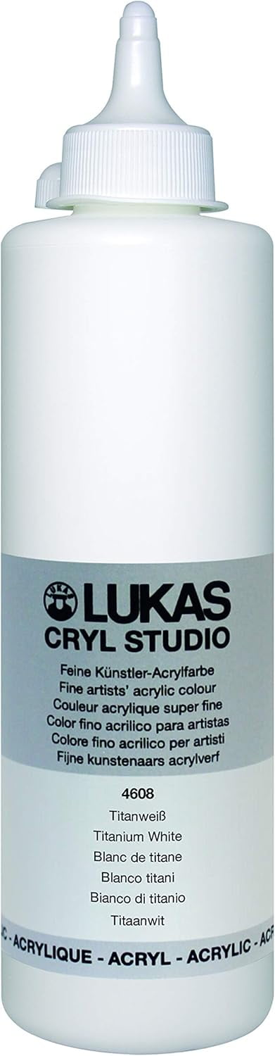 Lukas CRYL Studio Artist Acrylic Paint, Payne's Grey, 250 ml Bottle ...