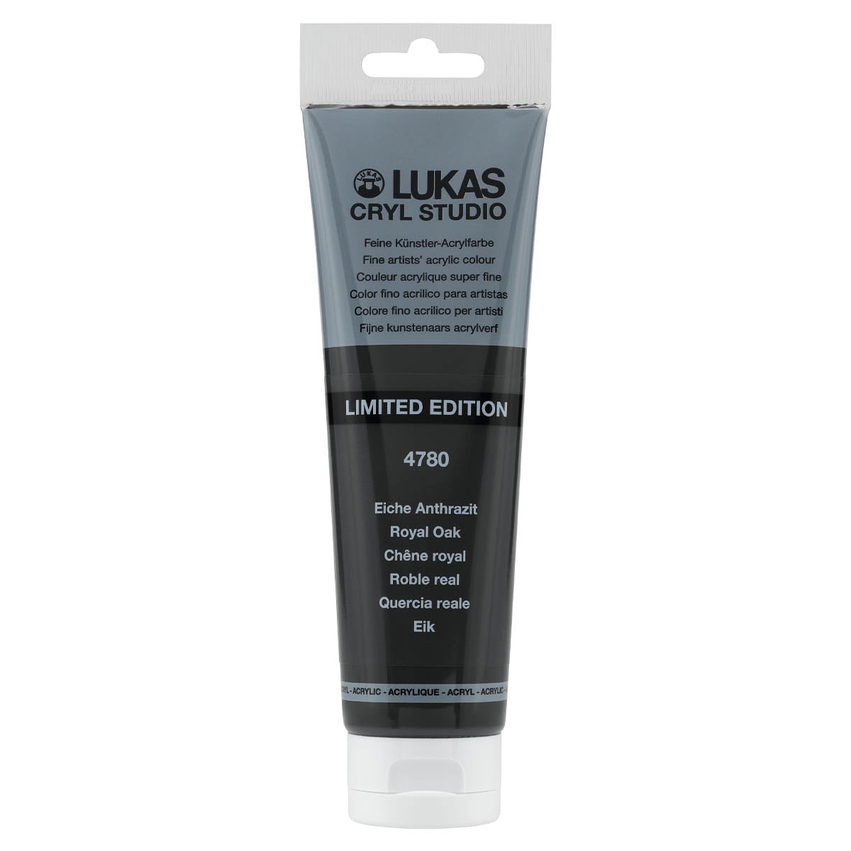 Lukas CRYL Studio Artist Acrylic Paint, Royal Oak, 125 ml Tube - High ...