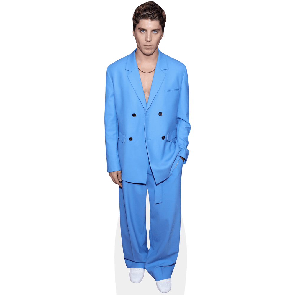 Lukas Gage (Blue Suit) Mini Cardboard Cutout Standee - Walmart.com