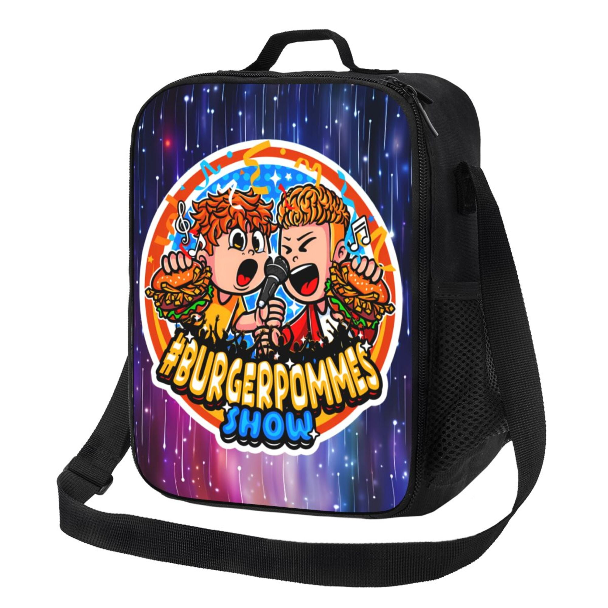Lukasbs Burgerpommes Lunch Bag Lunch Box Lightweight Durable Lunch Tote ...