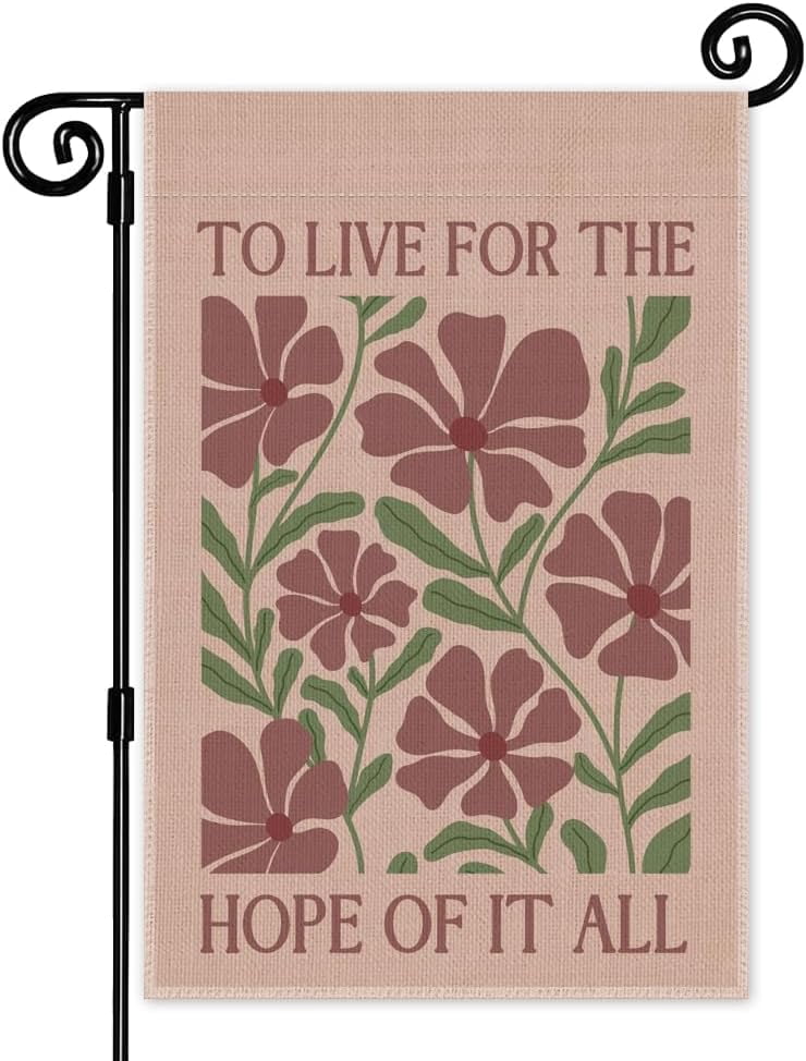 Luke 12:27 Garden Flag - Double Sided Yard Outdoor Farmhouse Lawn Porch ...