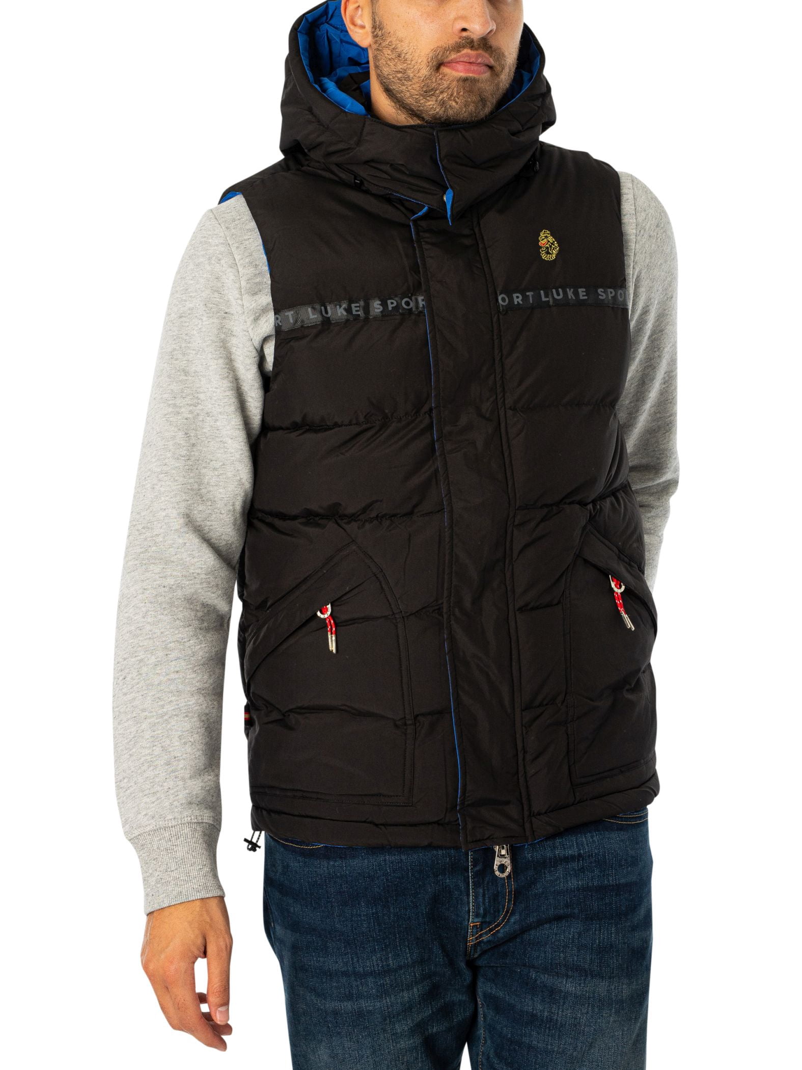 Luke 1977 Gadwall Puffer Gilet, Black - Walmart.com