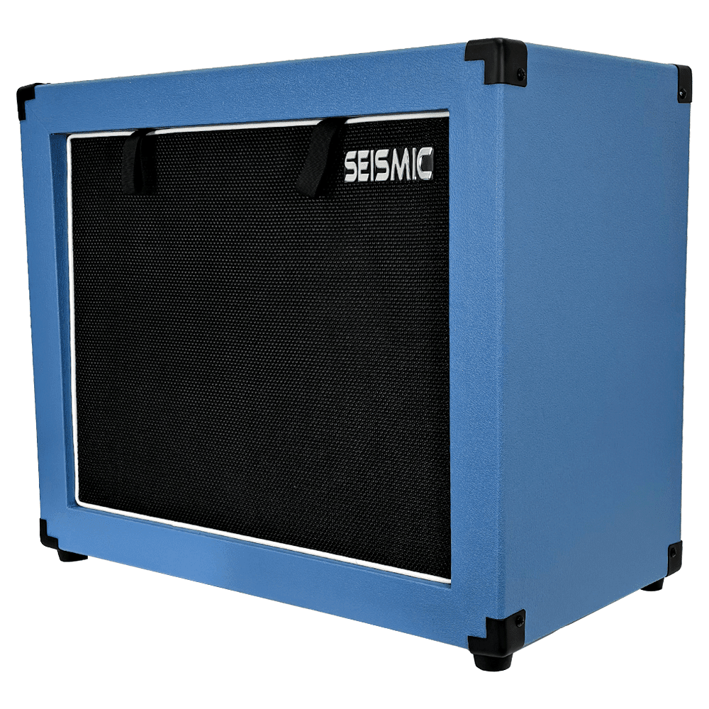 Luke-1x12C - Contemporary Empty 12 Inch Guitar Cabinet -Blue Tolex ...